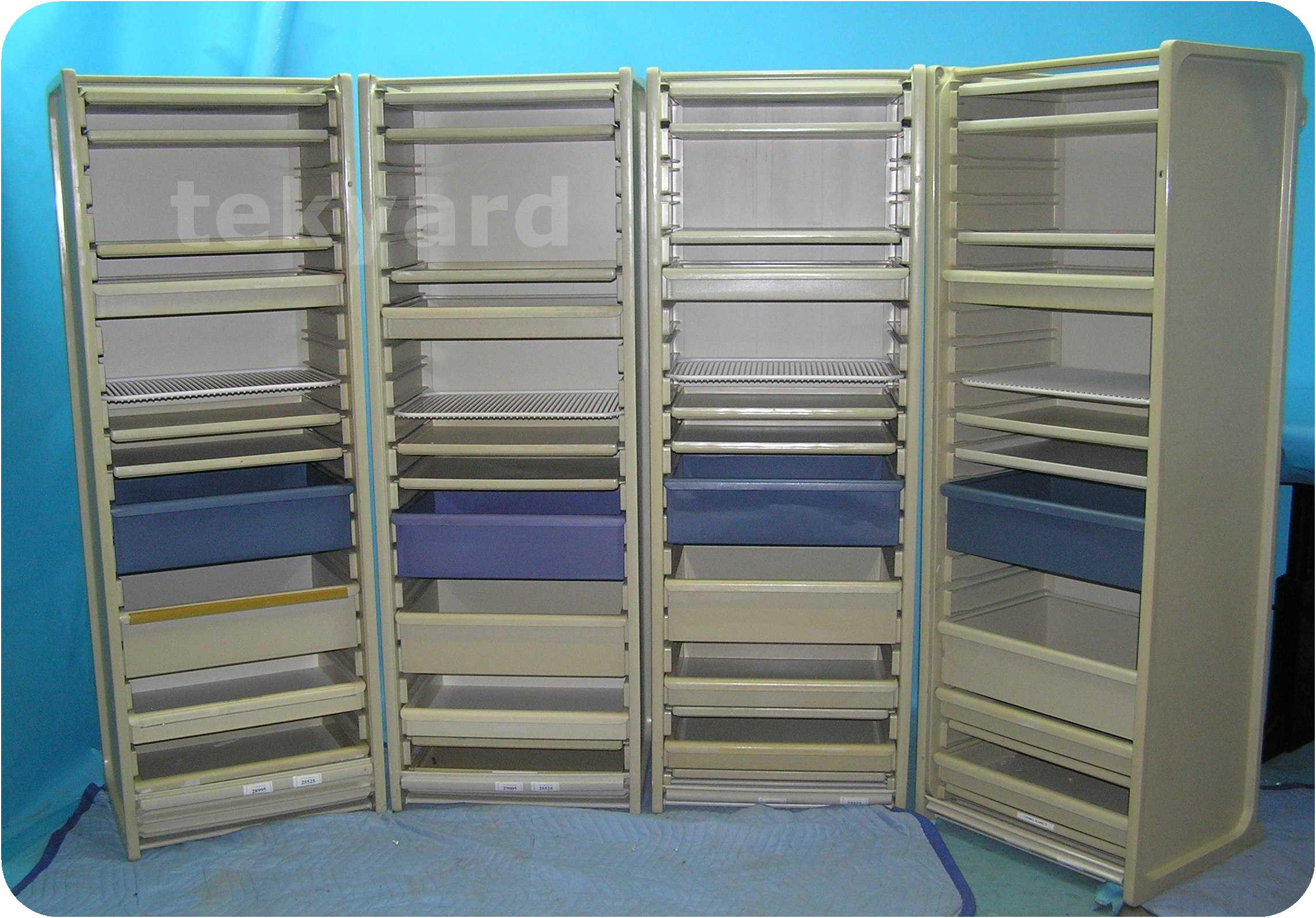 tekyard, LLC. - 25525-Herman Miller Co Struc System - C locker - Set of 4