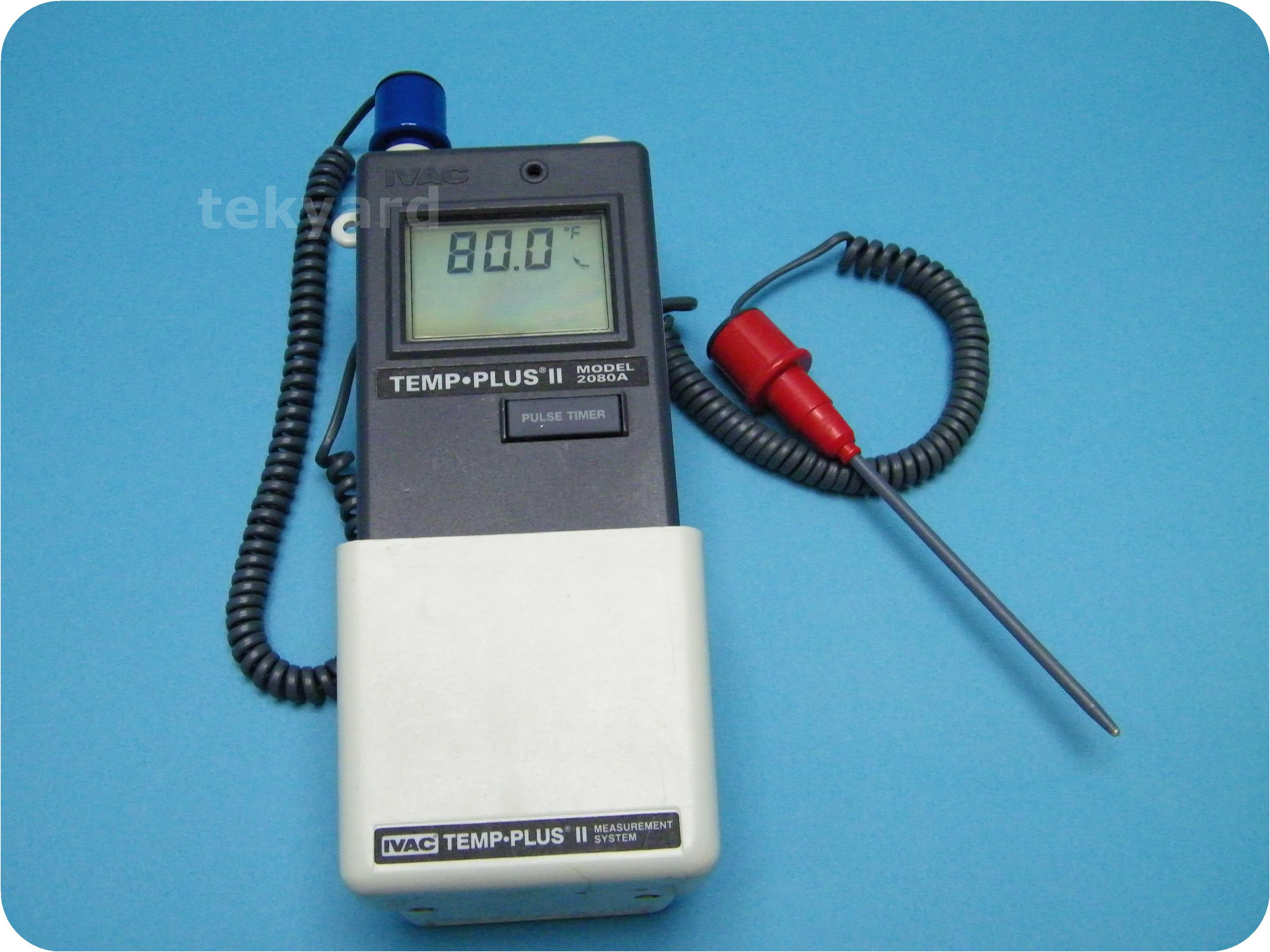 tekyard, LLC. - 35845-Alaris IVAC TEMP PLUS II 2080A Measuerment System ...