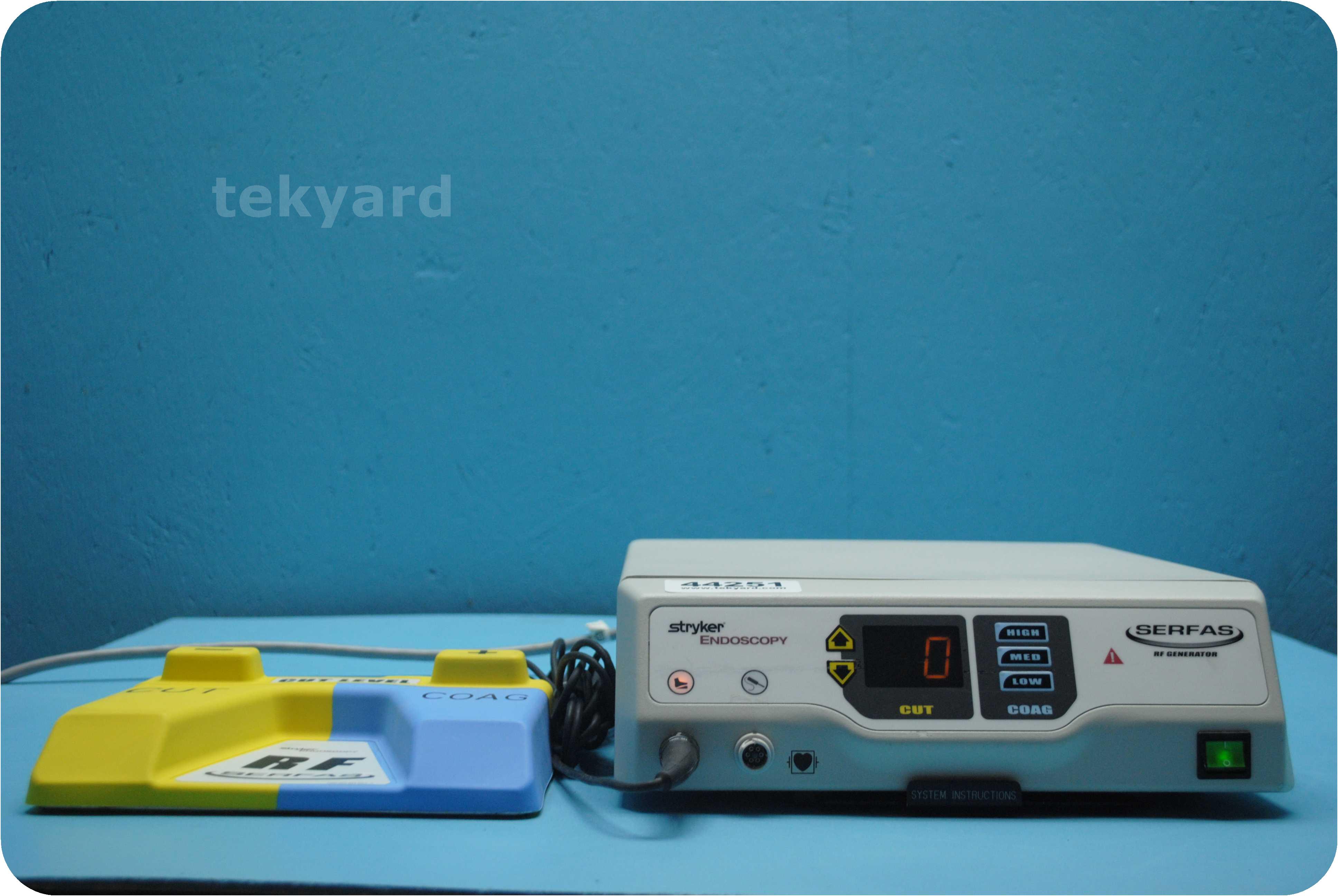 tekyard, LLC. - 44251-Stryker Endoscopy SERFAS CONSOLE-115 REF # 278 ...