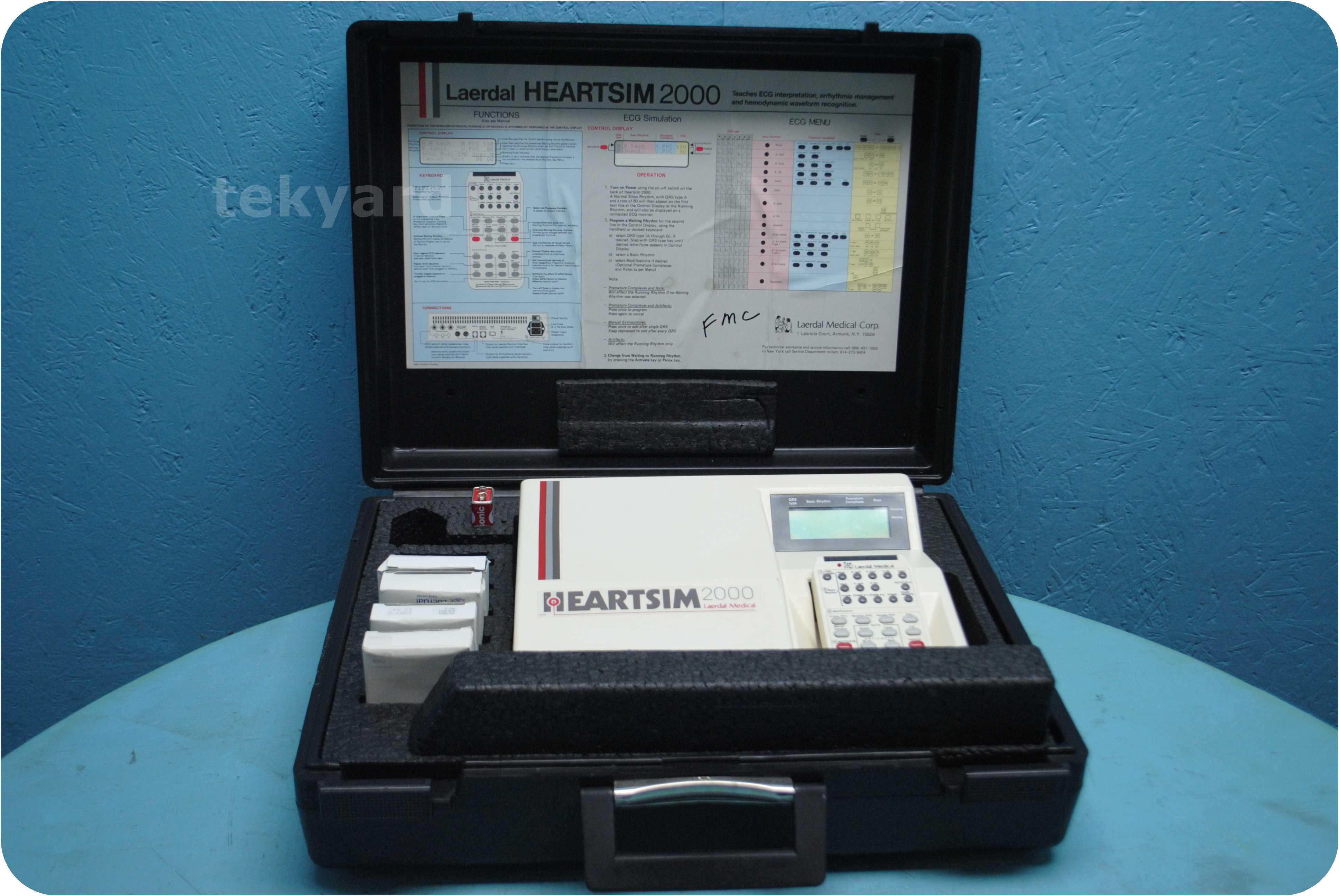 tekyard, LLC. - 66682-Laerdal Medical Heartsim 2000 ECG Sequence Module