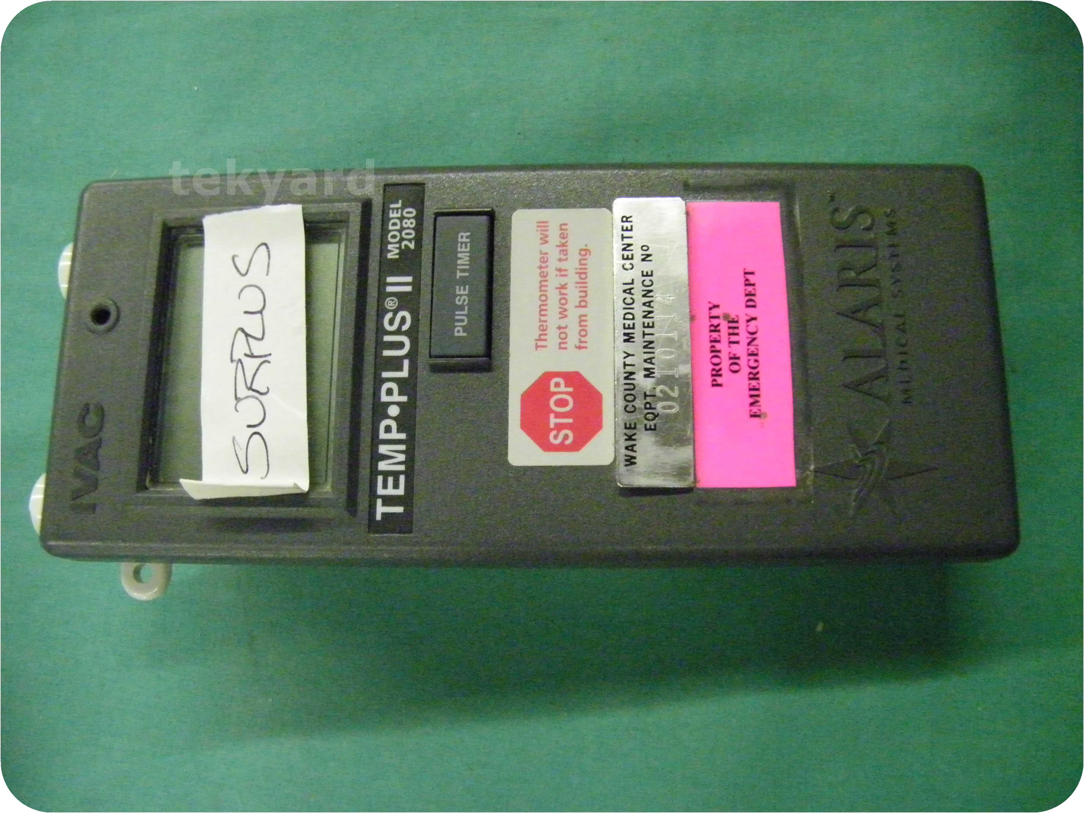 tekyard, LLC. - 106815-Alaris IVAC 2080 TEMP PLUS II Measuerment System