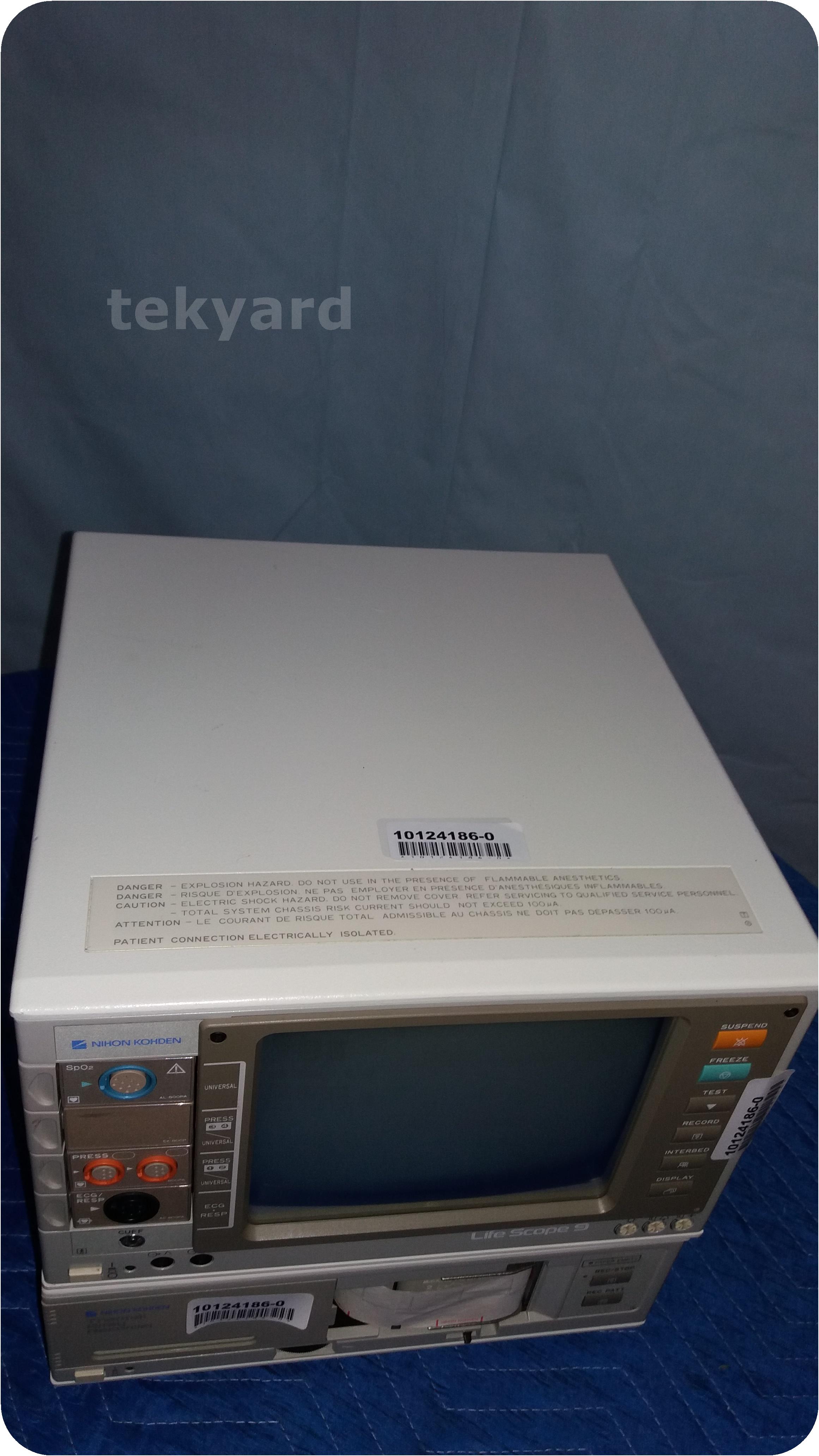 tekyard, LLC. - 124186-Nihon Kohden Life Scope 9 Touch tekyard, LLC. - 124186-Nihon Kohden Life Scope 9 Touch