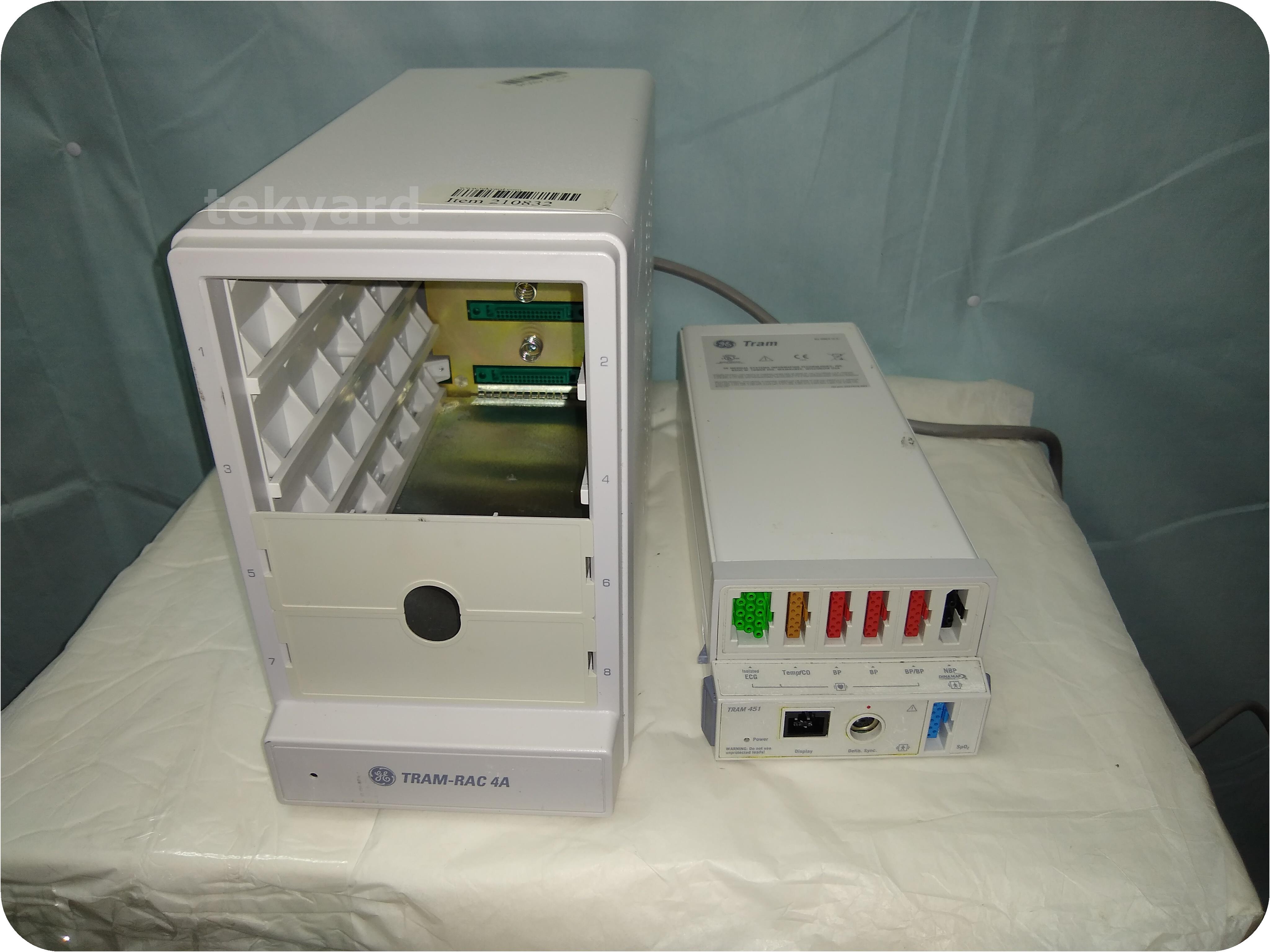 tekyard, LLC. - 210832-GE Medical Systems Tram-RAC 4A Module Rack