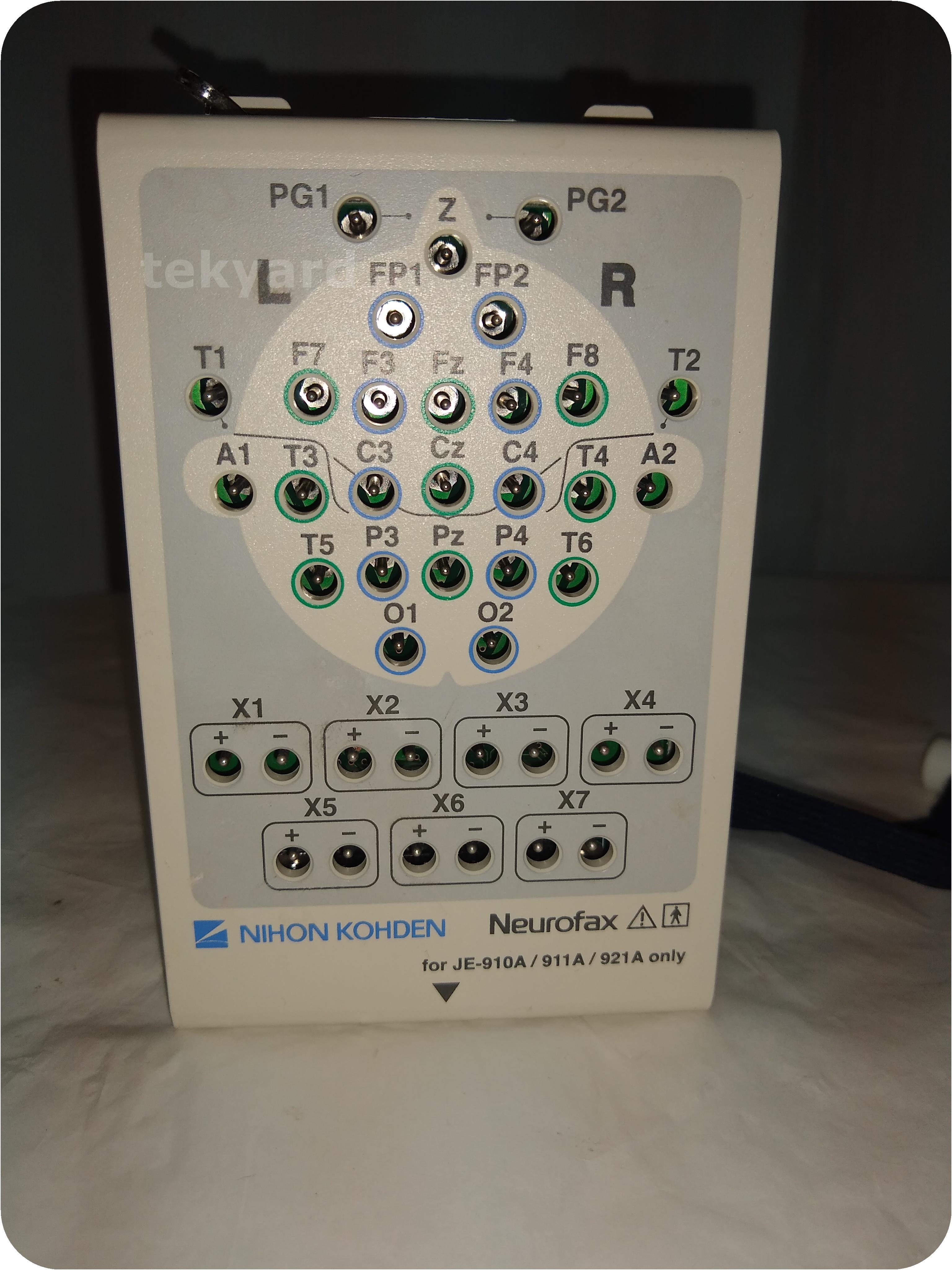 tekyard, LLC. - 225162-Nihon Kohden Neurofax JE-922A Mini Junction Box