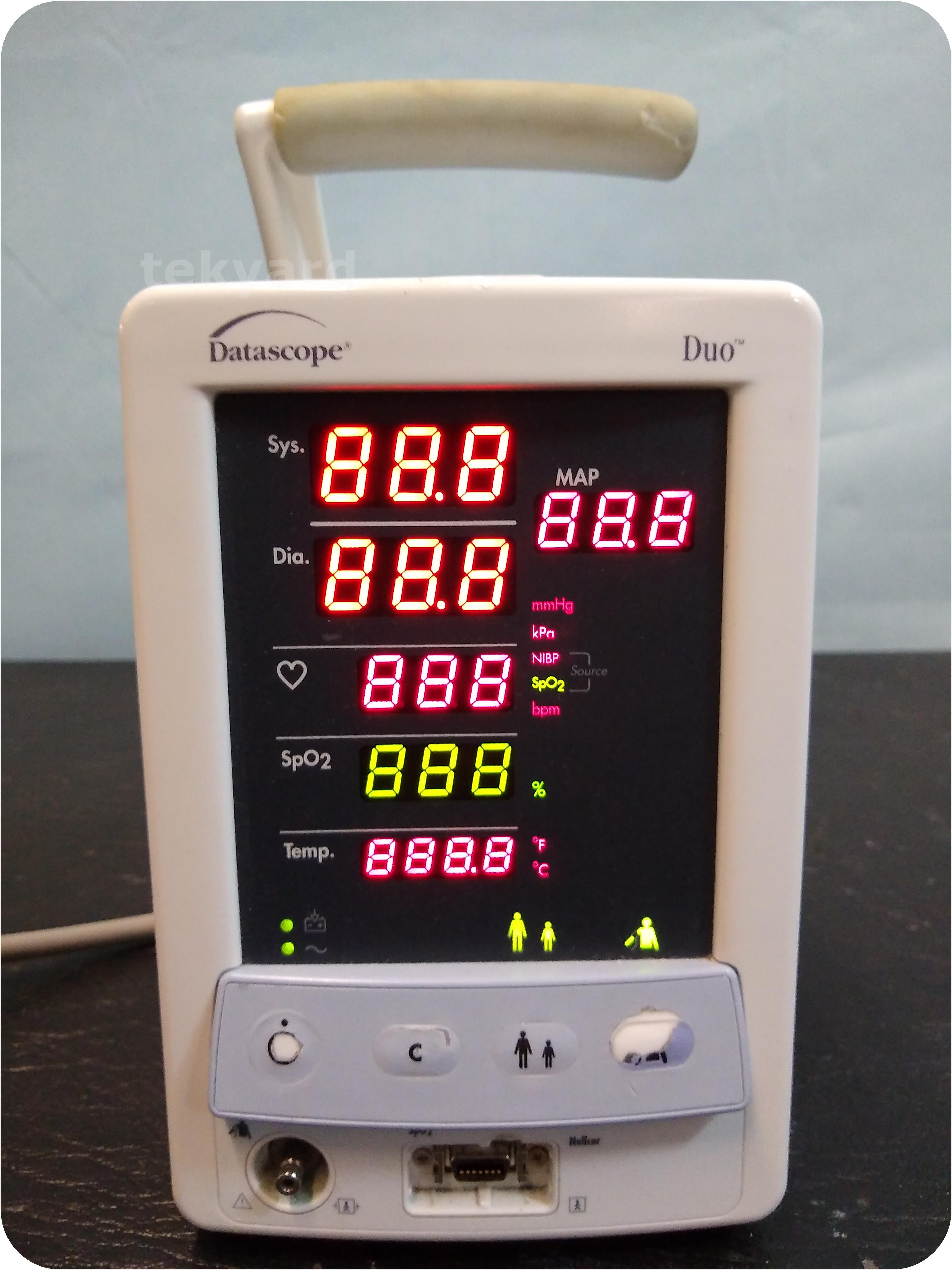 tekyard, LLC. - 234616-Datascope Duo 0998-00-0205-04A Vital Signs ...