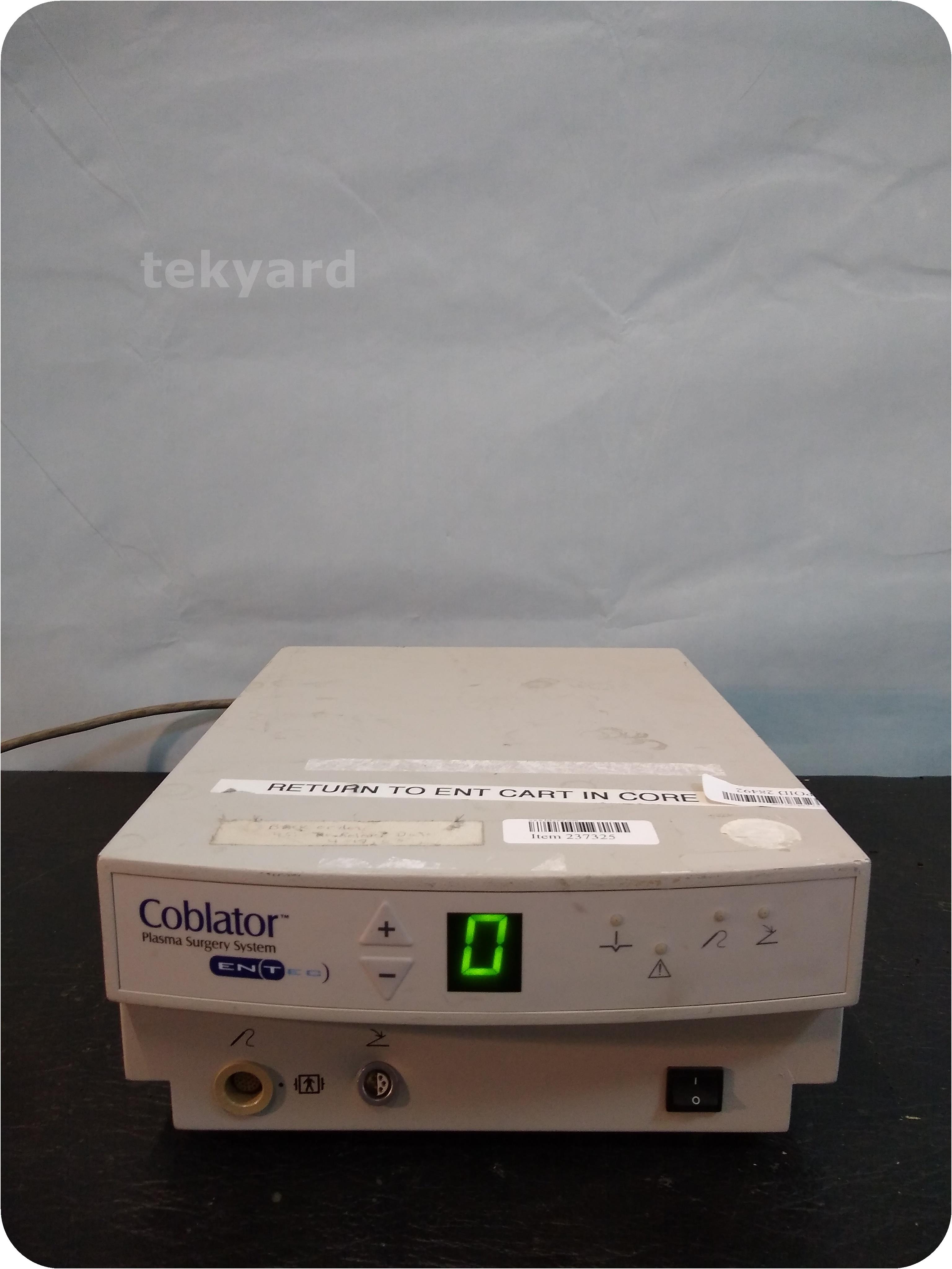 tekyard, LLC. - 237325-Coblator ENTEC System 2000 Plasma Surgery System