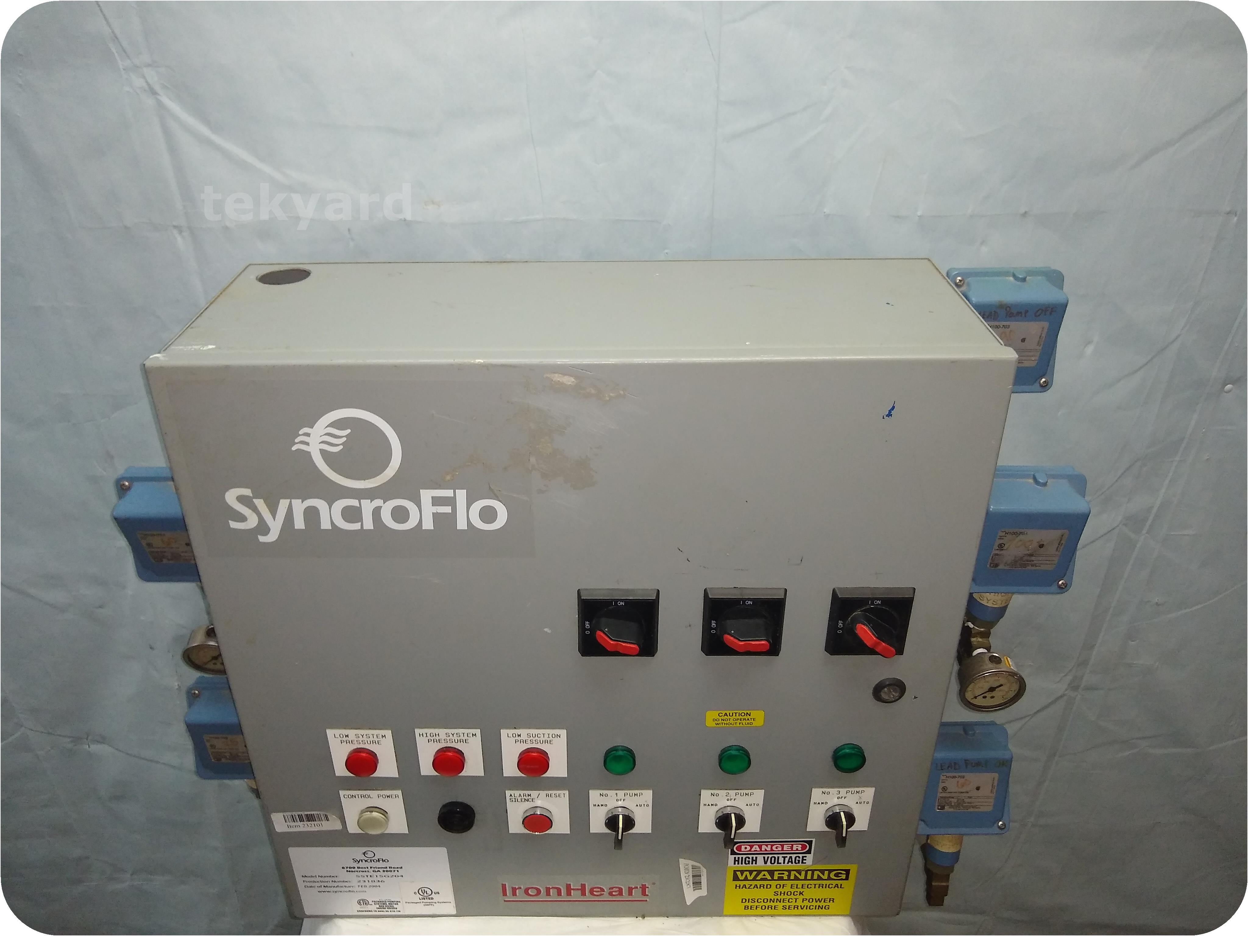 tekyard, LLC. - 244758-Syncroflo IronHeart Water Booster System