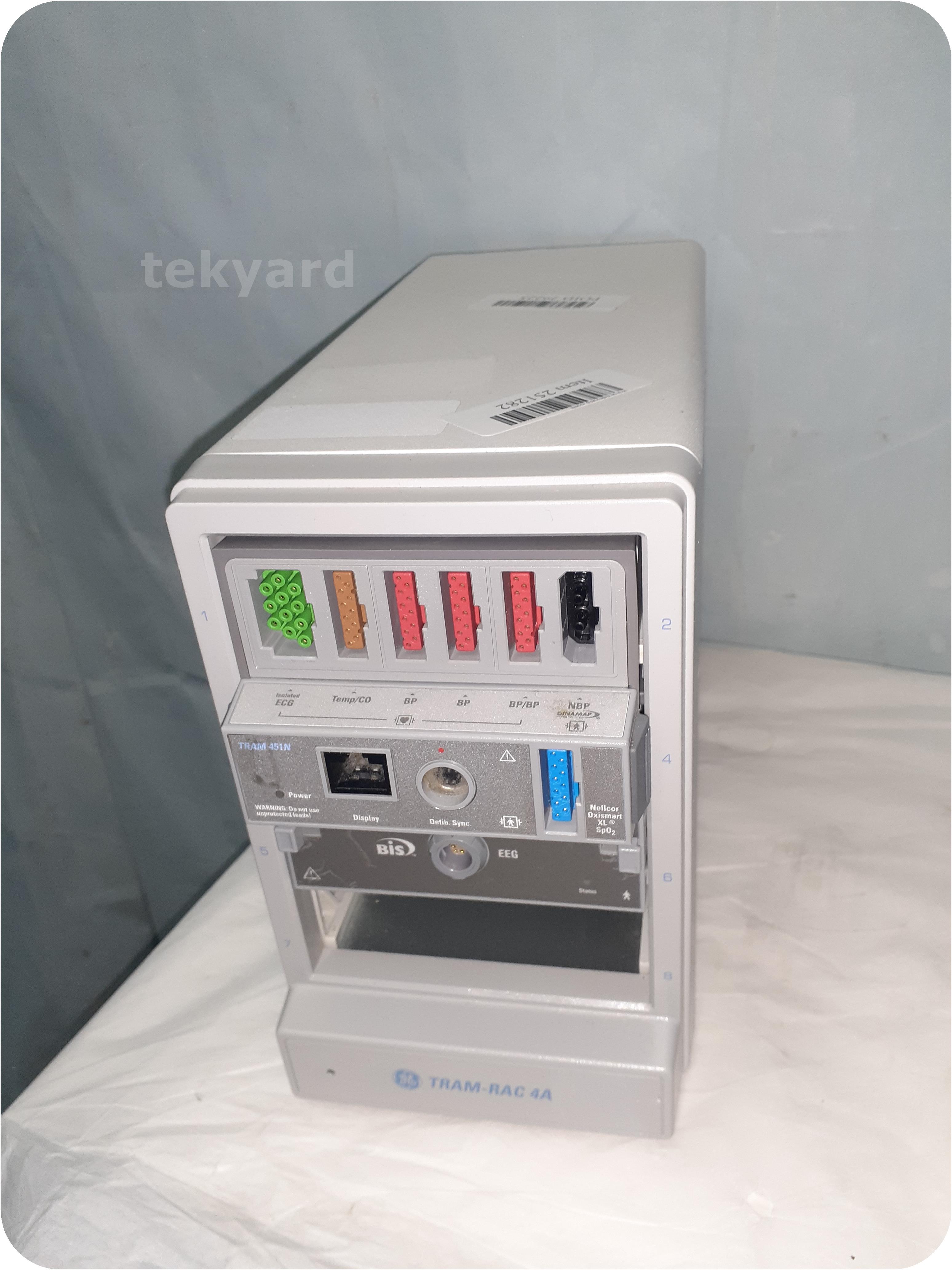 tekyard, LLC. - 251282-GE Medical Systems Tram-RAC 4A Module Rack