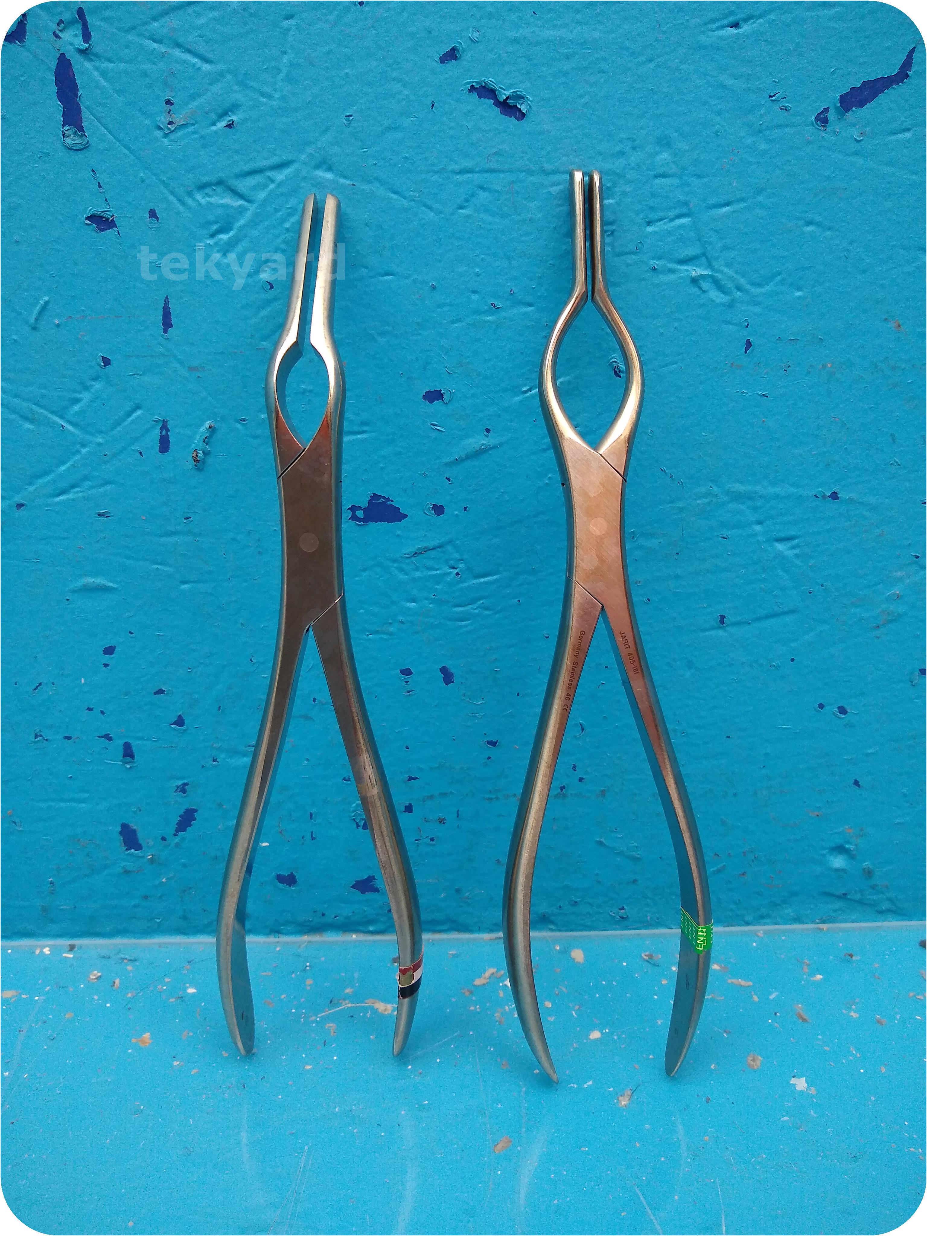tekyard, LLC. - 252338-Jarit 405-180 & 405-181 Straightening Forceps 8-3/4in
