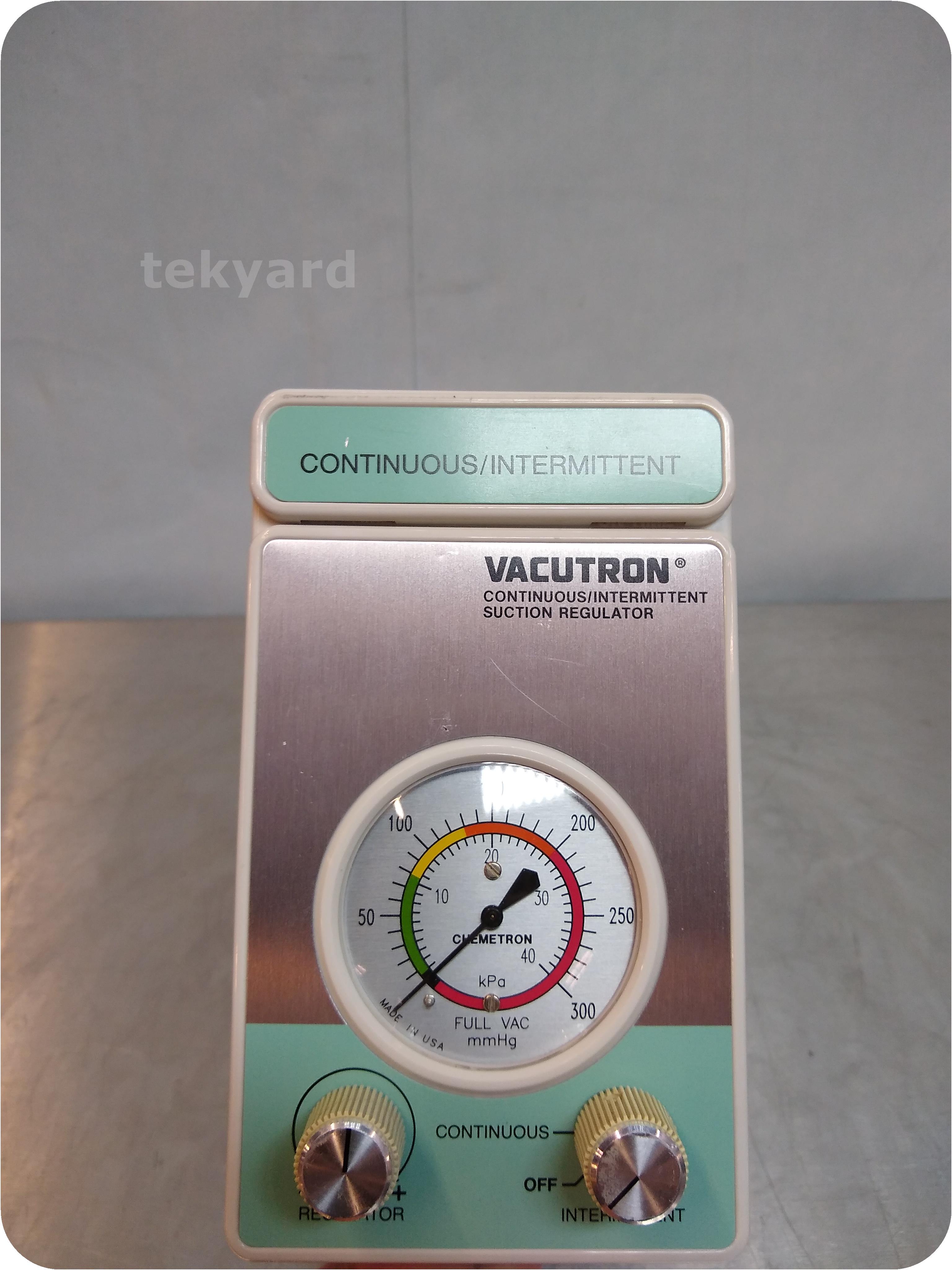 tekyard, LLC. - 256141-Chemetron Vacutron Surgical/Continuous Suction ...