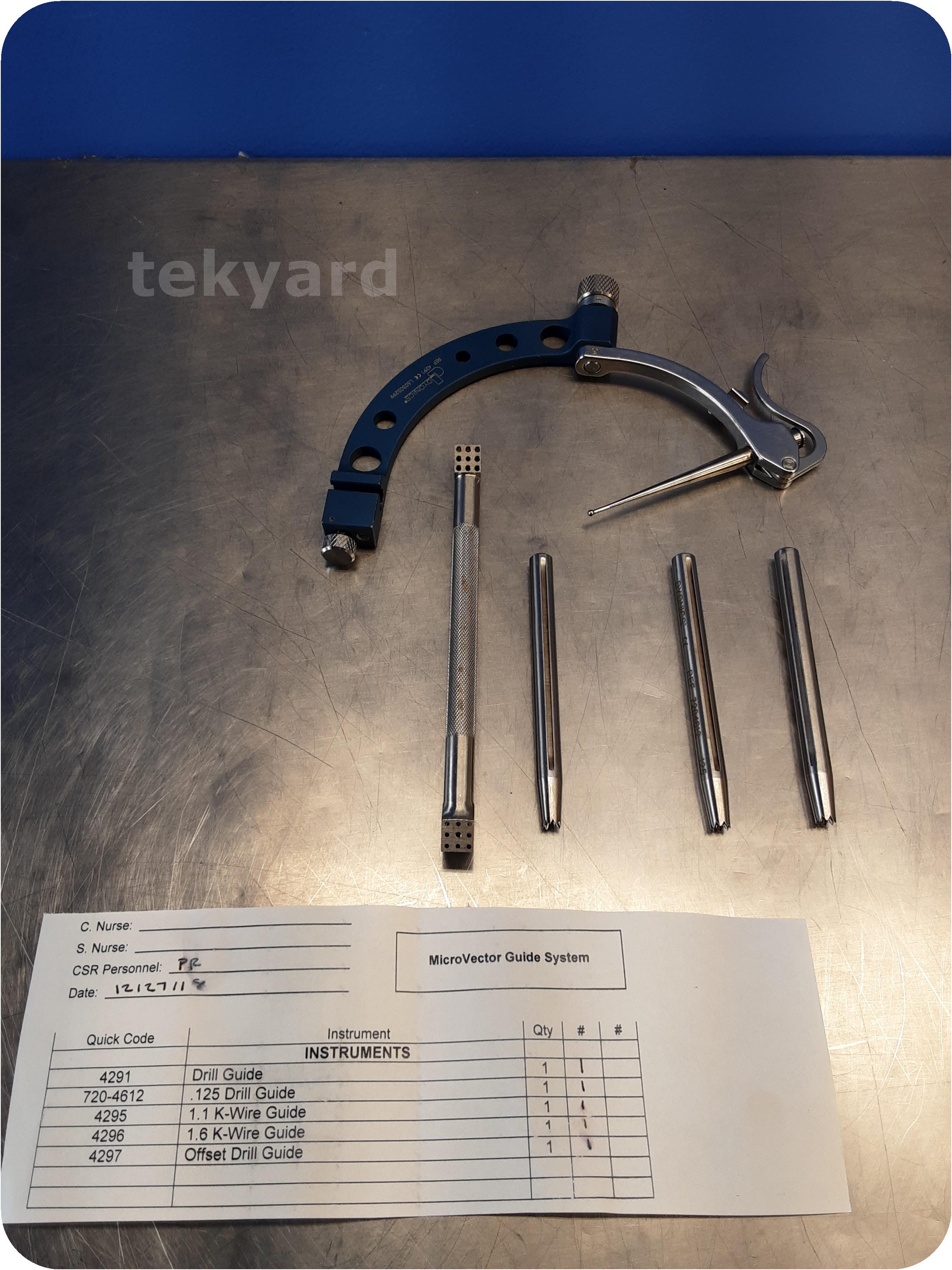 tekyard, LLC. - 260007-Dyonics MicroVector Guide System