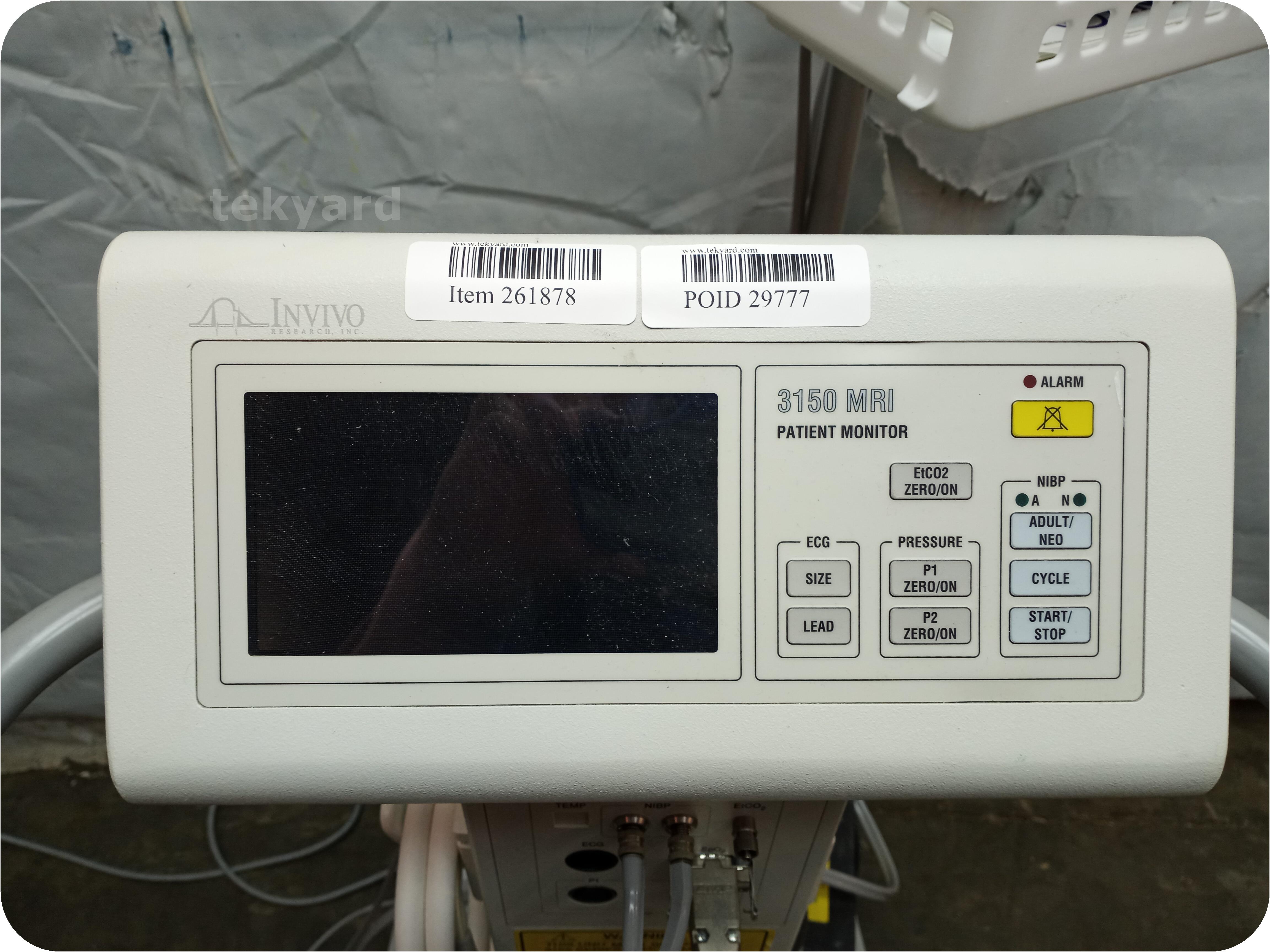 tekyard, LLC. - 261878-Invivo 3150MRI Physiological Monitor