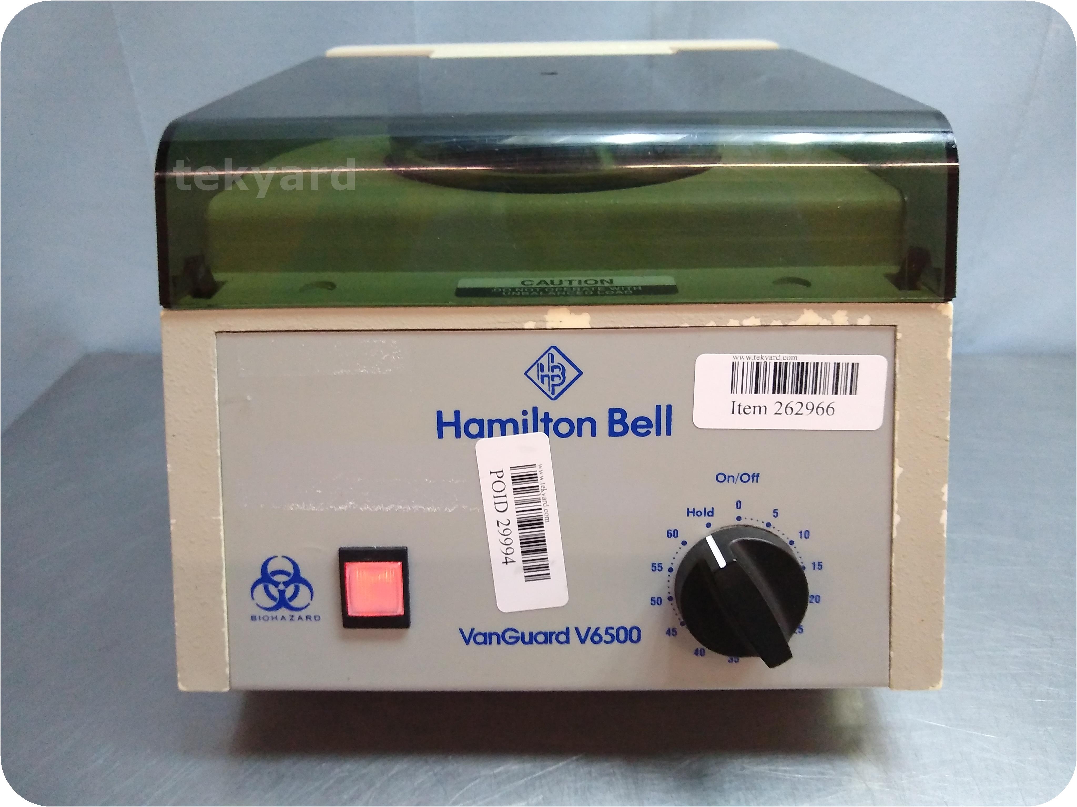 tekyard, LLC. - 262966-Hamilton Bell VanGuard 6500 (V6500) Bentchtop ...
