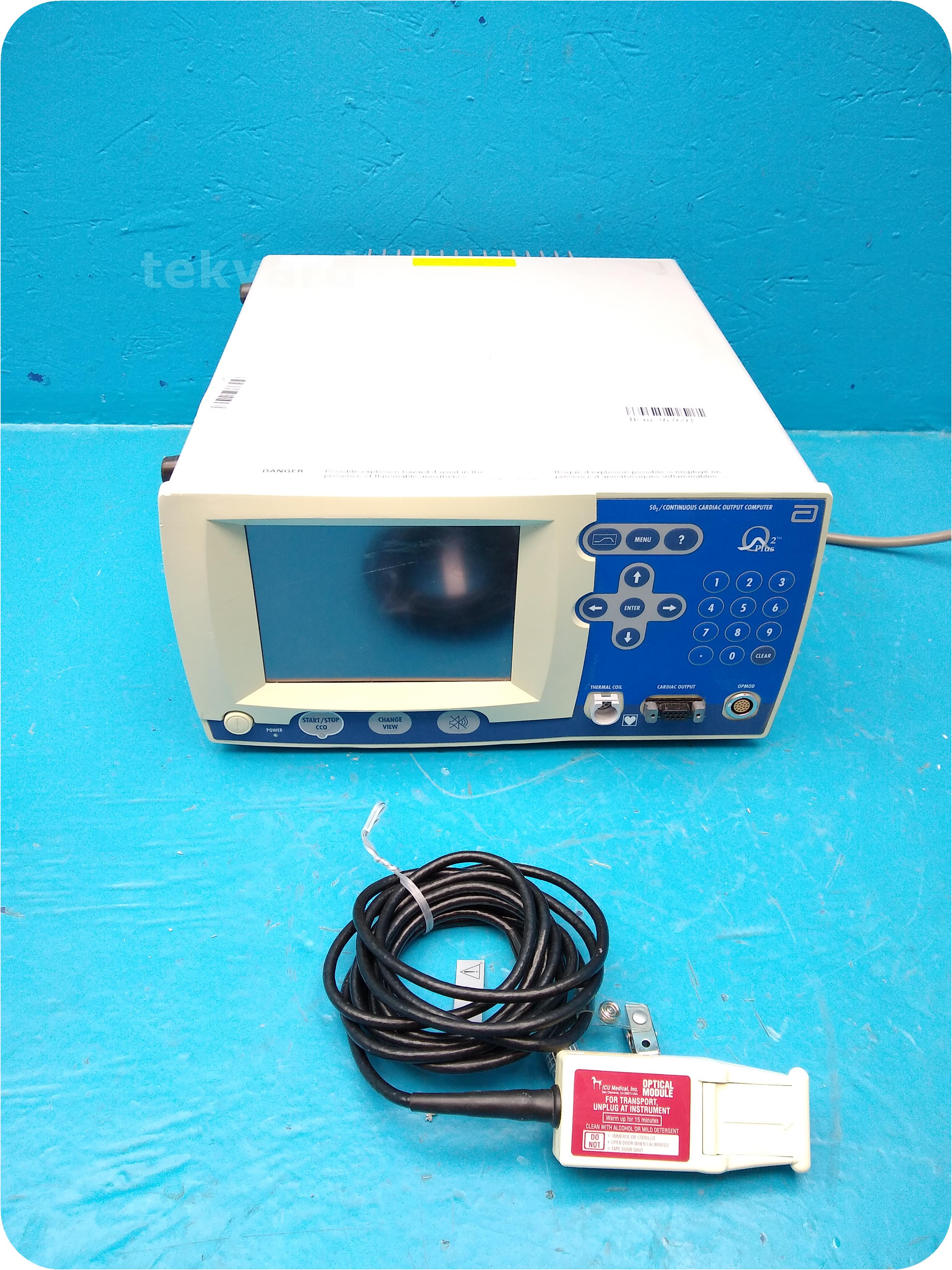 tekyard, LLC. - 267691-Abbott Hospira O2Plus SVO2-CCO SO2 / Continuous ...