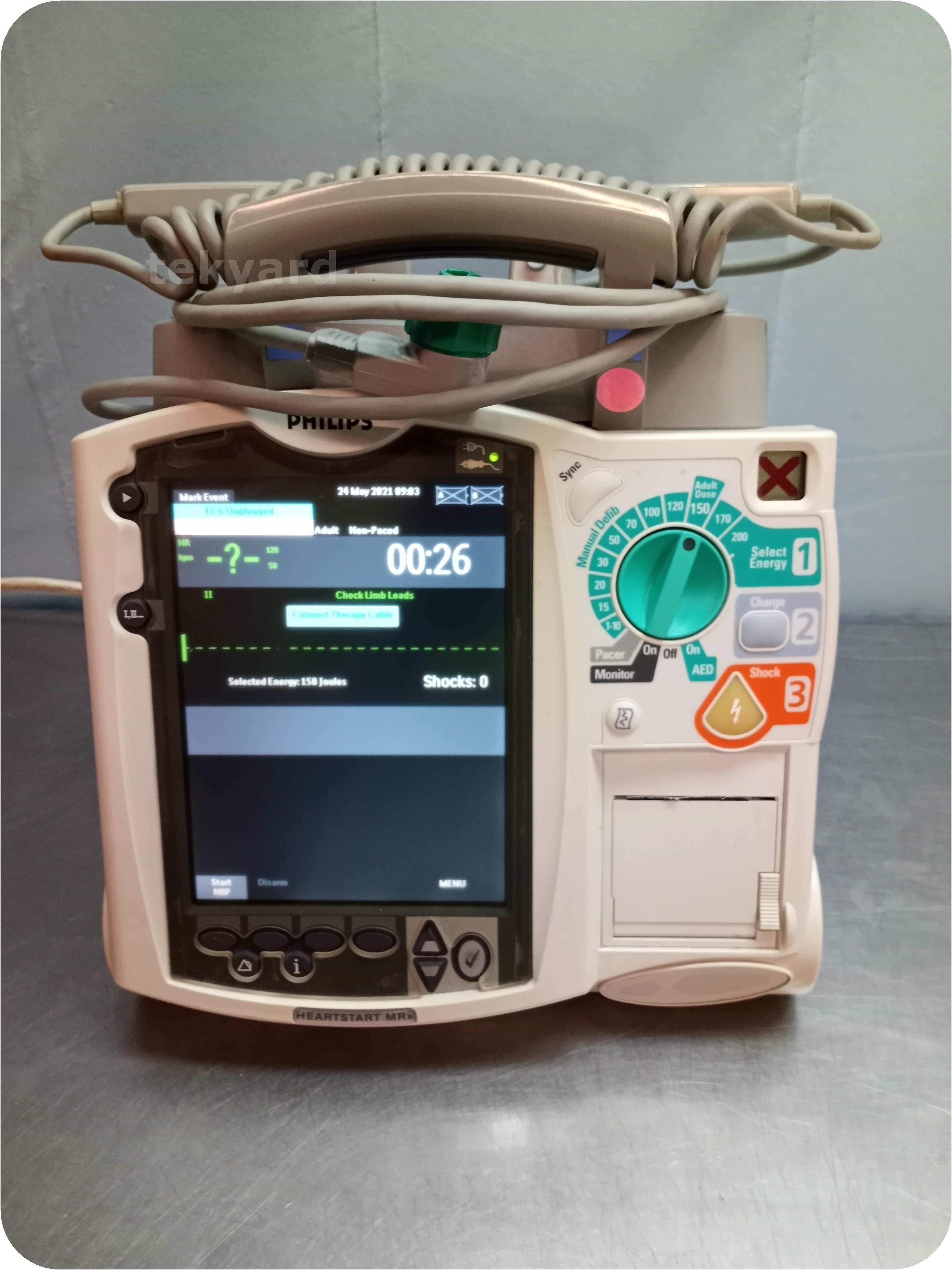 tekyard, LLC. - 272467-Philips M3535A HeartStart MRX Defibrillator Monitor