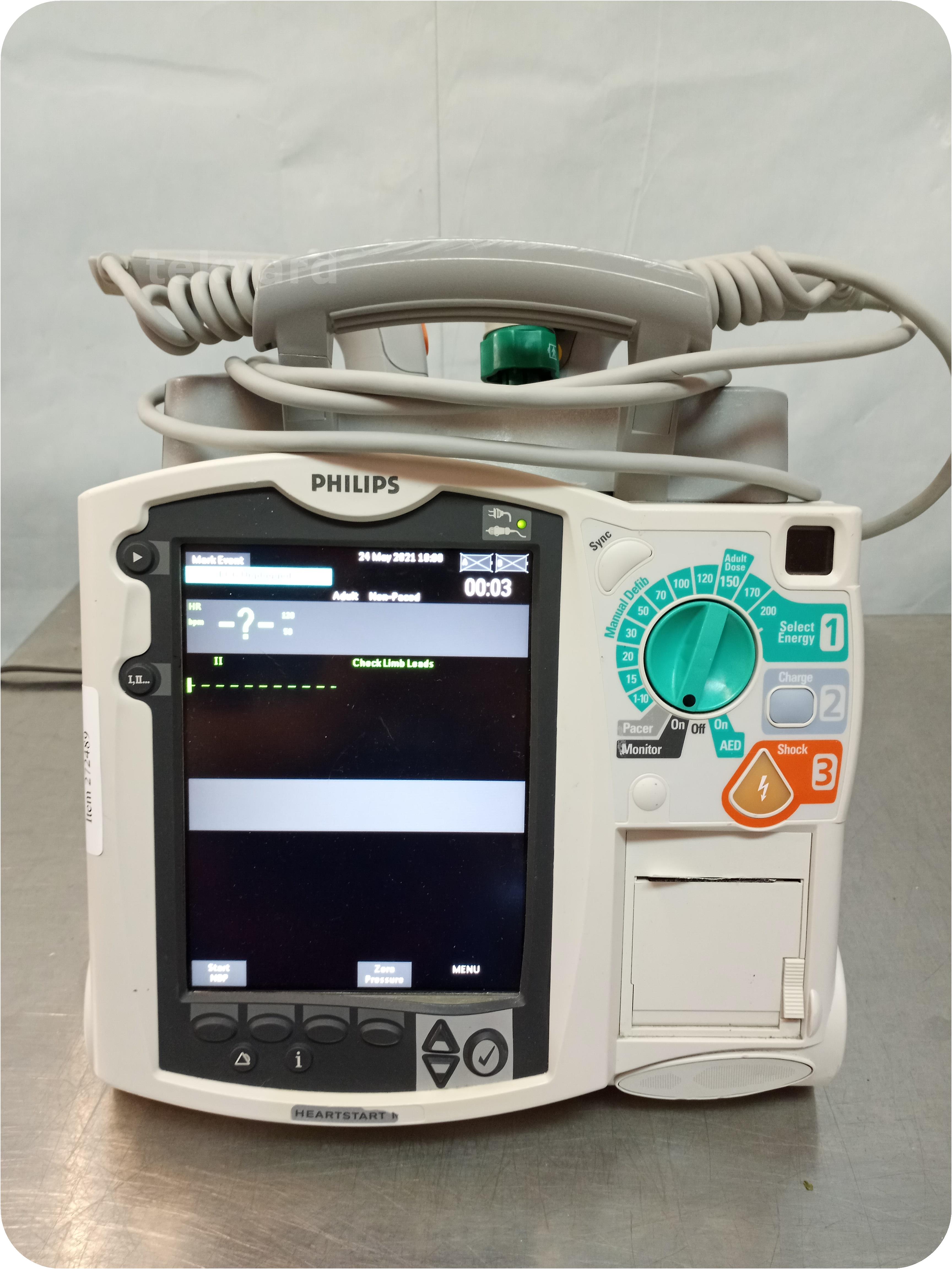tekyard, LLC. - 272489-Philips M3535A HeartStart MRX Defibrillator Monitor