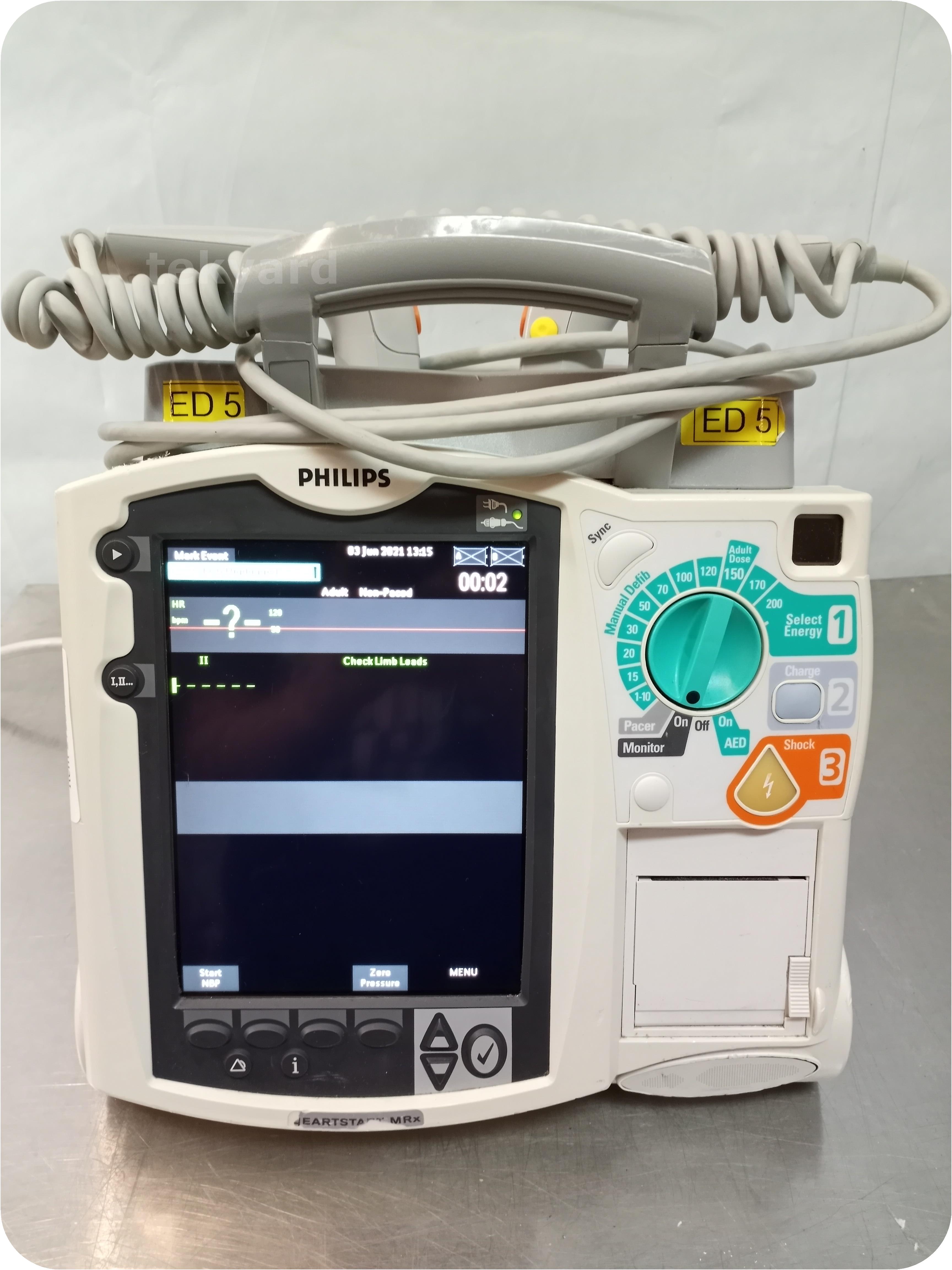 tekyard, LLC. - 272549-Philips M3535A HeartStart MRX Defibrillator Monitor