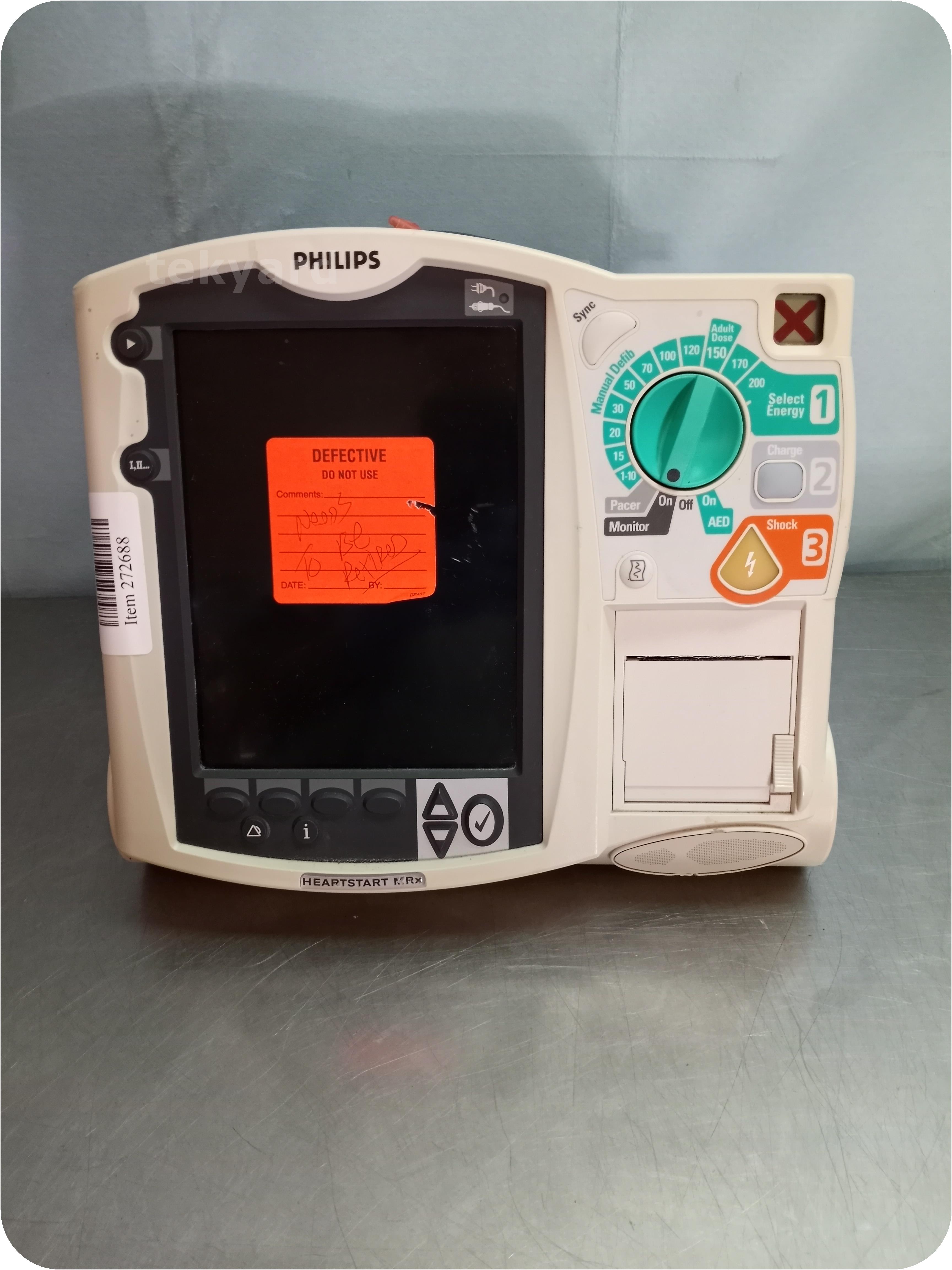 tekyard, LLC. - 272688-Philips M3535A HeartStart MRX Defibrillator Monitor
