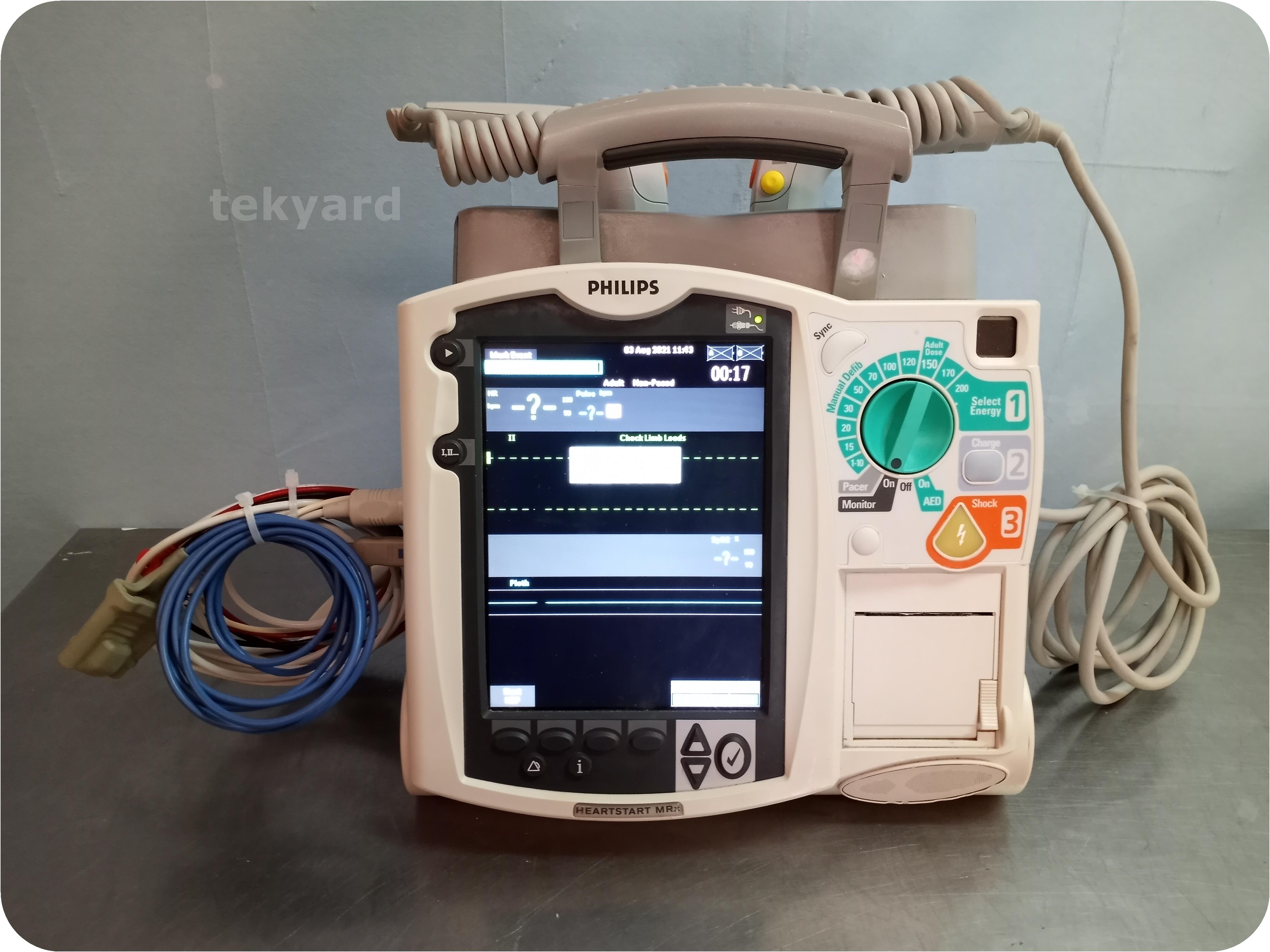 tekyard, LLC. - 277603-Philips M3535A HeartStart MRX Defibrillator Monitor