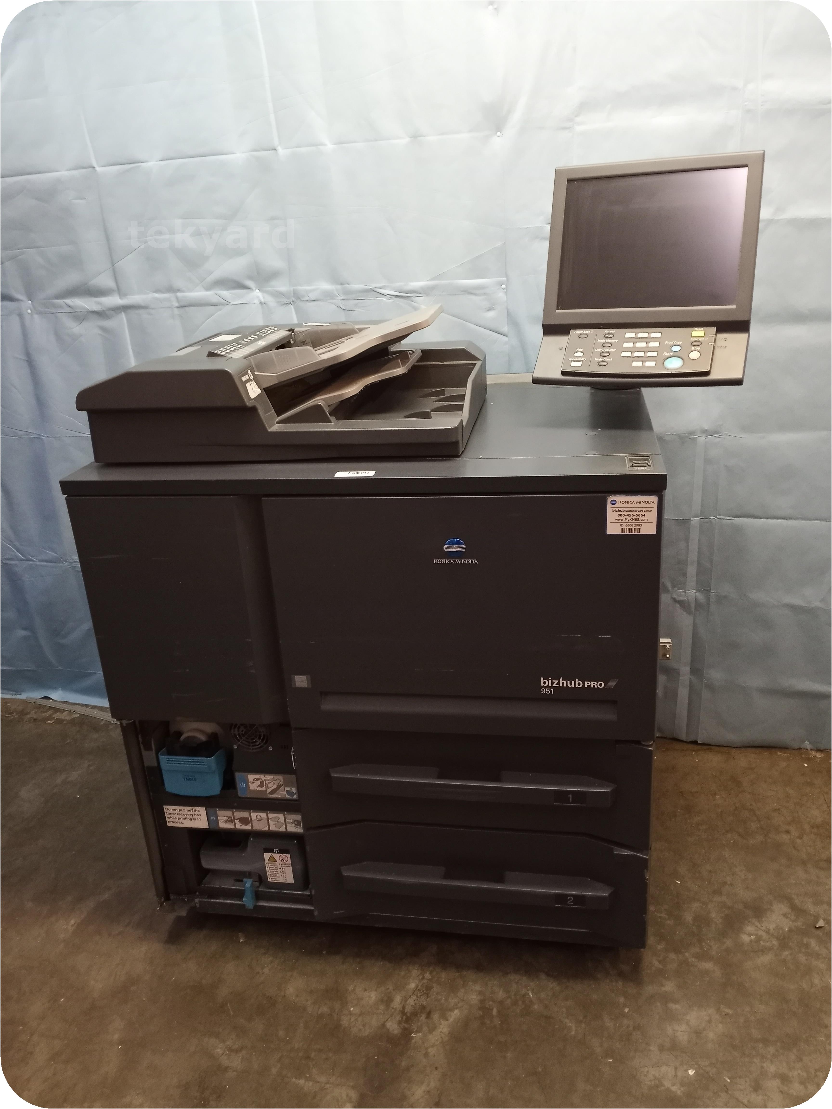 tekyard, LLC. - 281631-Konica Minolta bizhub Pro 951 Multifunction Printer