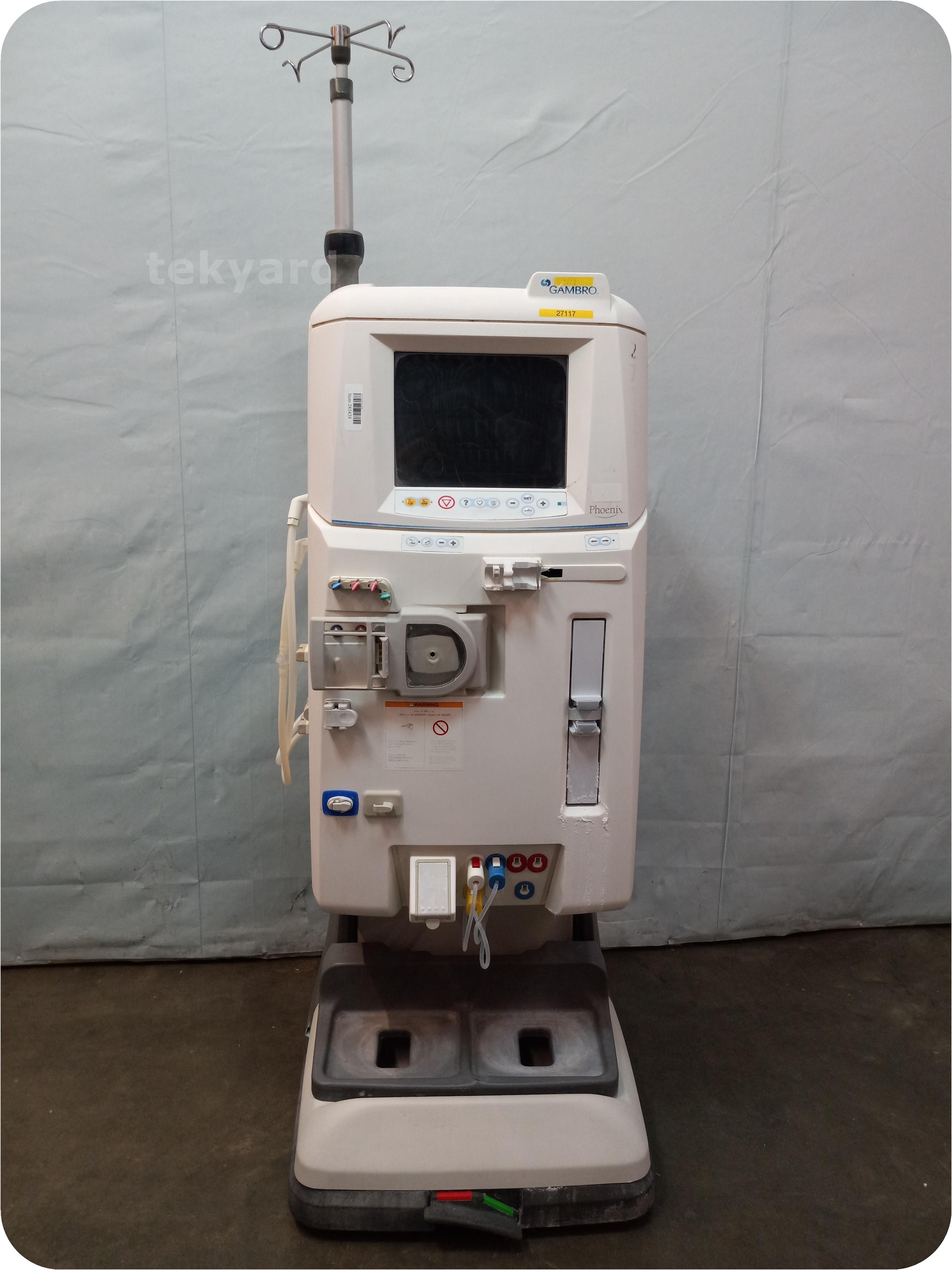 tekyard, LLC. - 285438-Gambro Phoenix Dialysis Machine