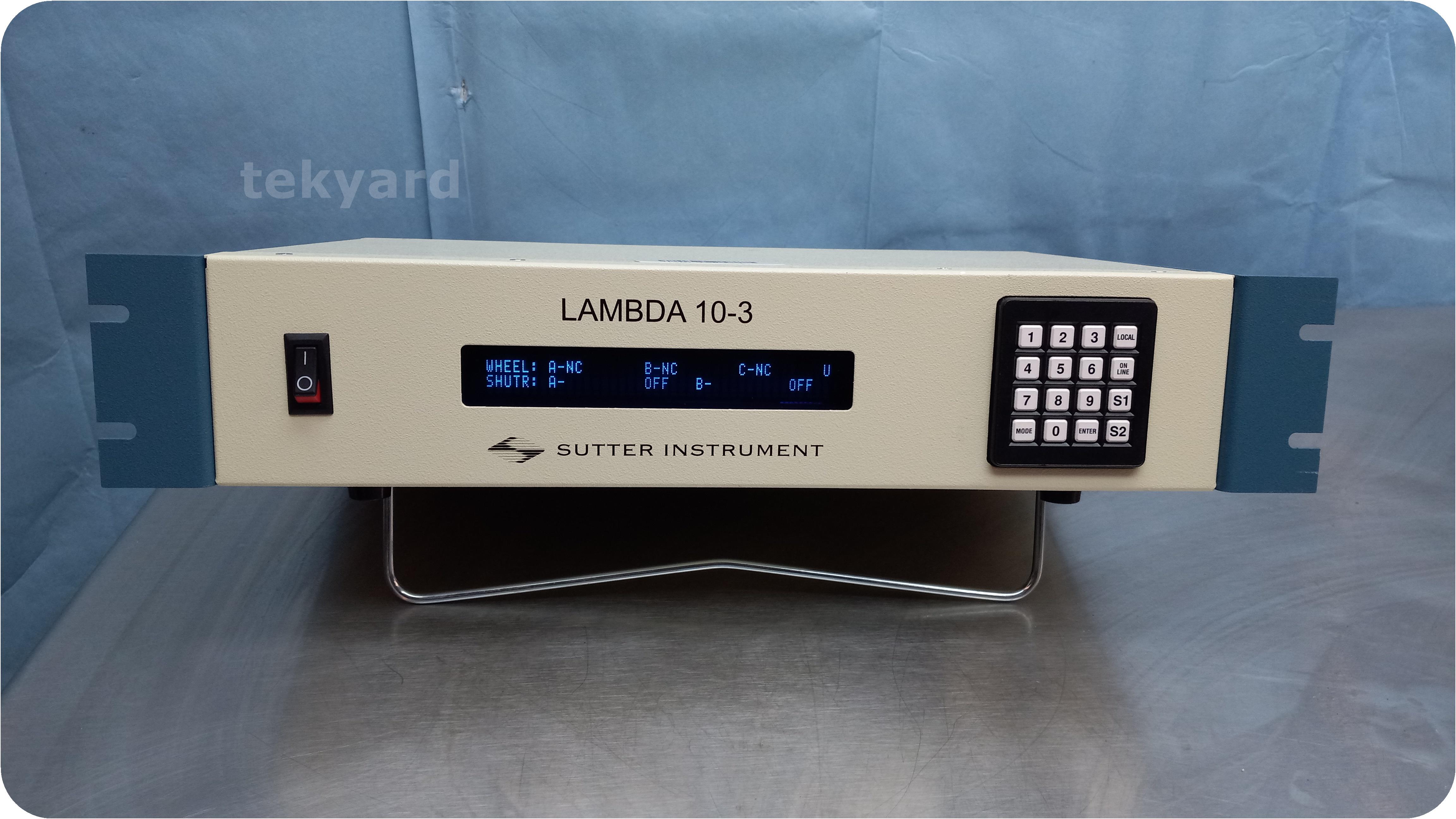 tekyard, LLC. - 288334-Sutter Instrument LB 10-3 Lambda 10-3 Filter ...