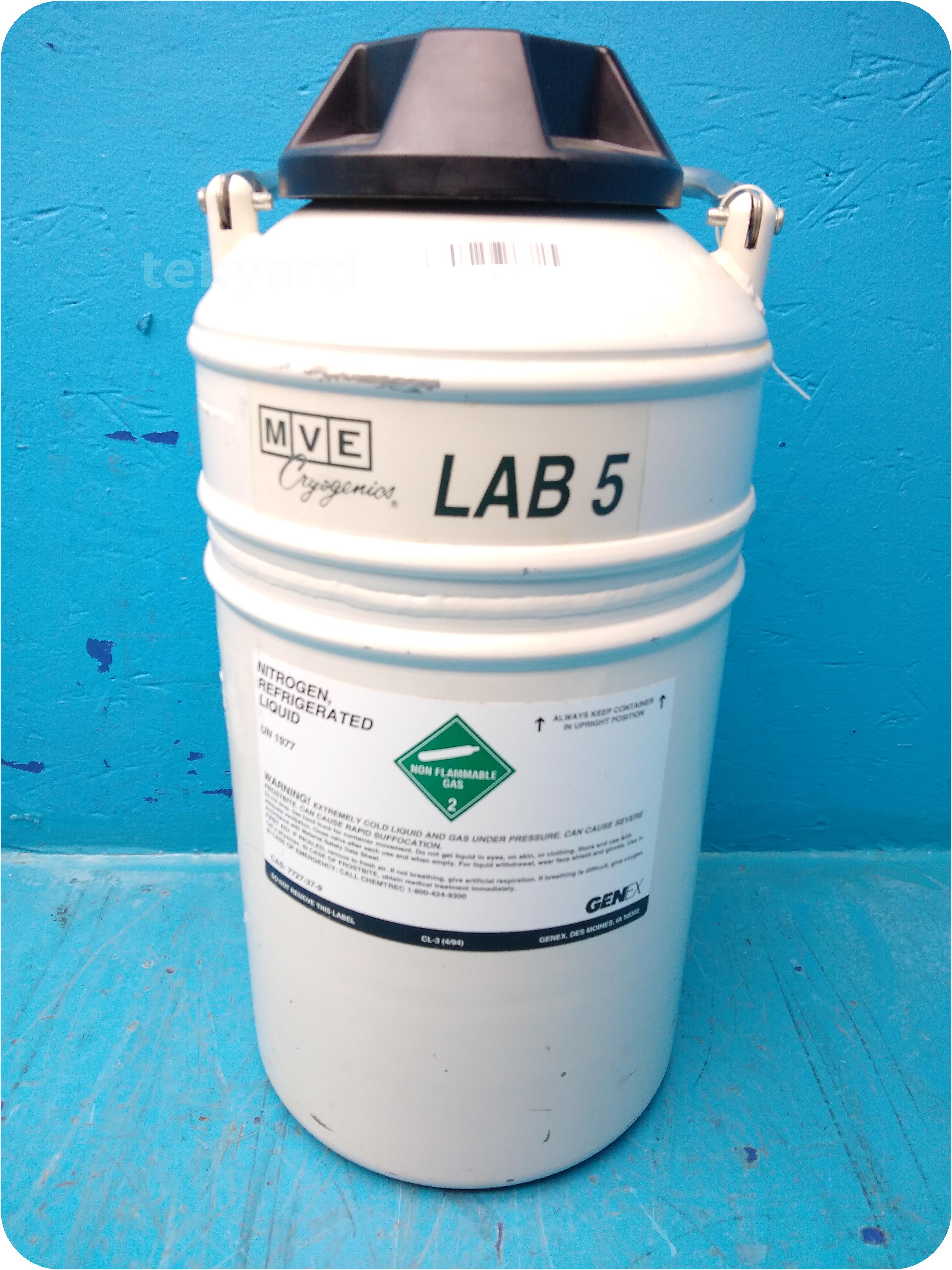 tekyard, LLC. - 290973-MVE Cryogenics LAB 5 Cryopreservation Dewar