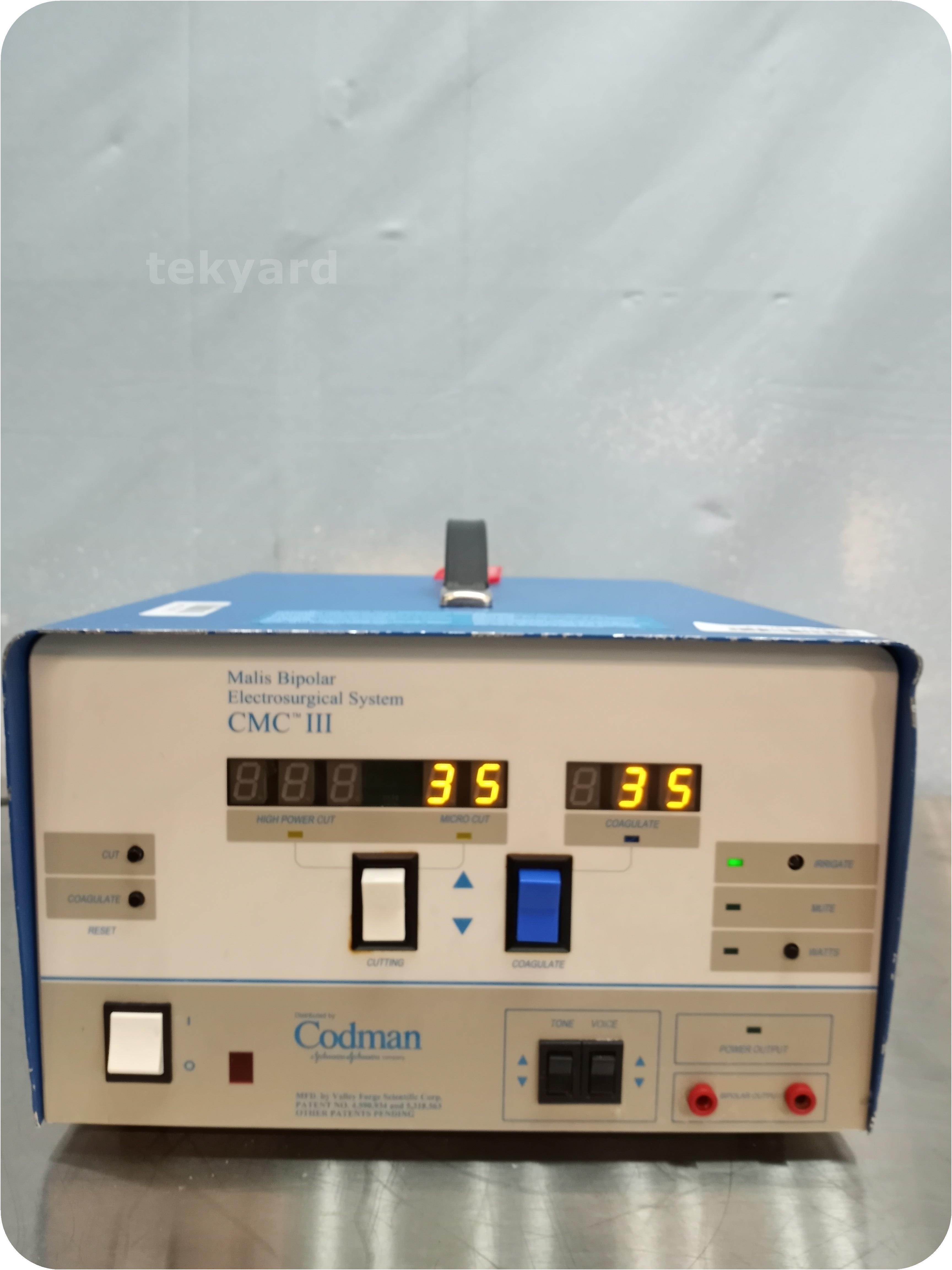 tekyard, LLC. - 293470-Codman Malis 80-1170 CMC III Bipolar ...