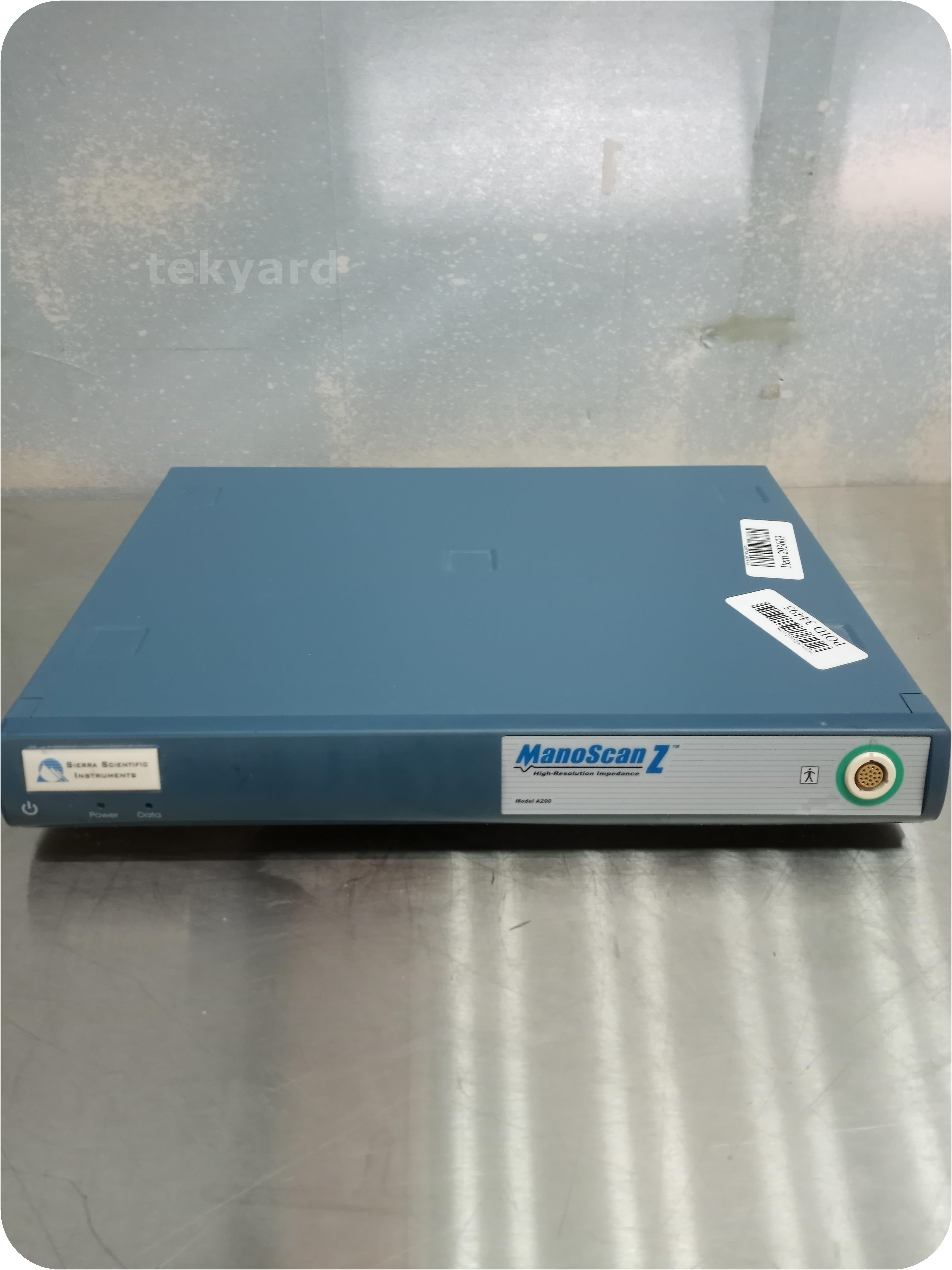 tekyard, LLC. - 293609-Sierra Scientific ManoScan Z A200 High ...