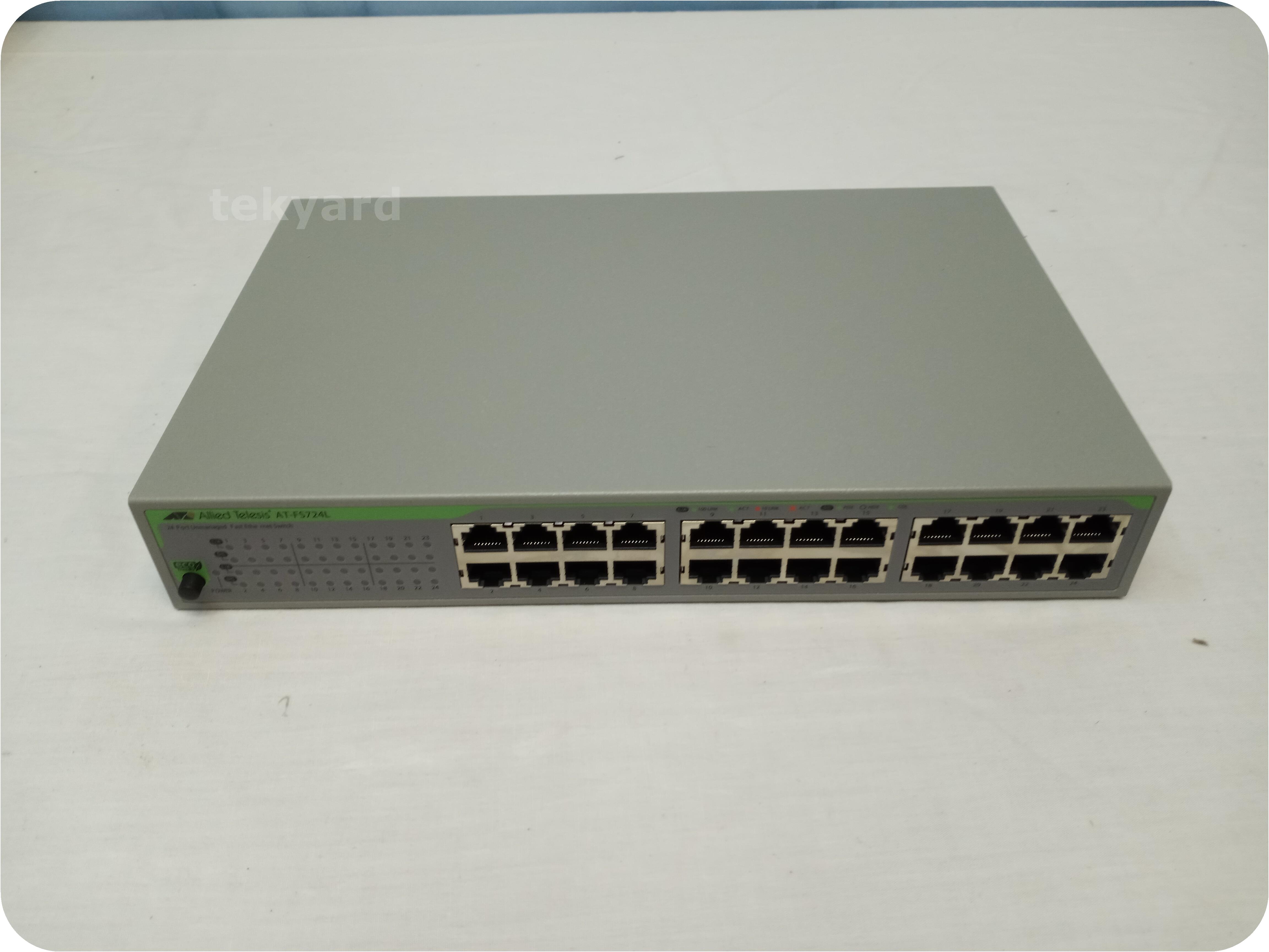 tekyard, LLC. - 299901-Allied Telesis AT-FS724L 24-Port Unmanaged Fast ...
