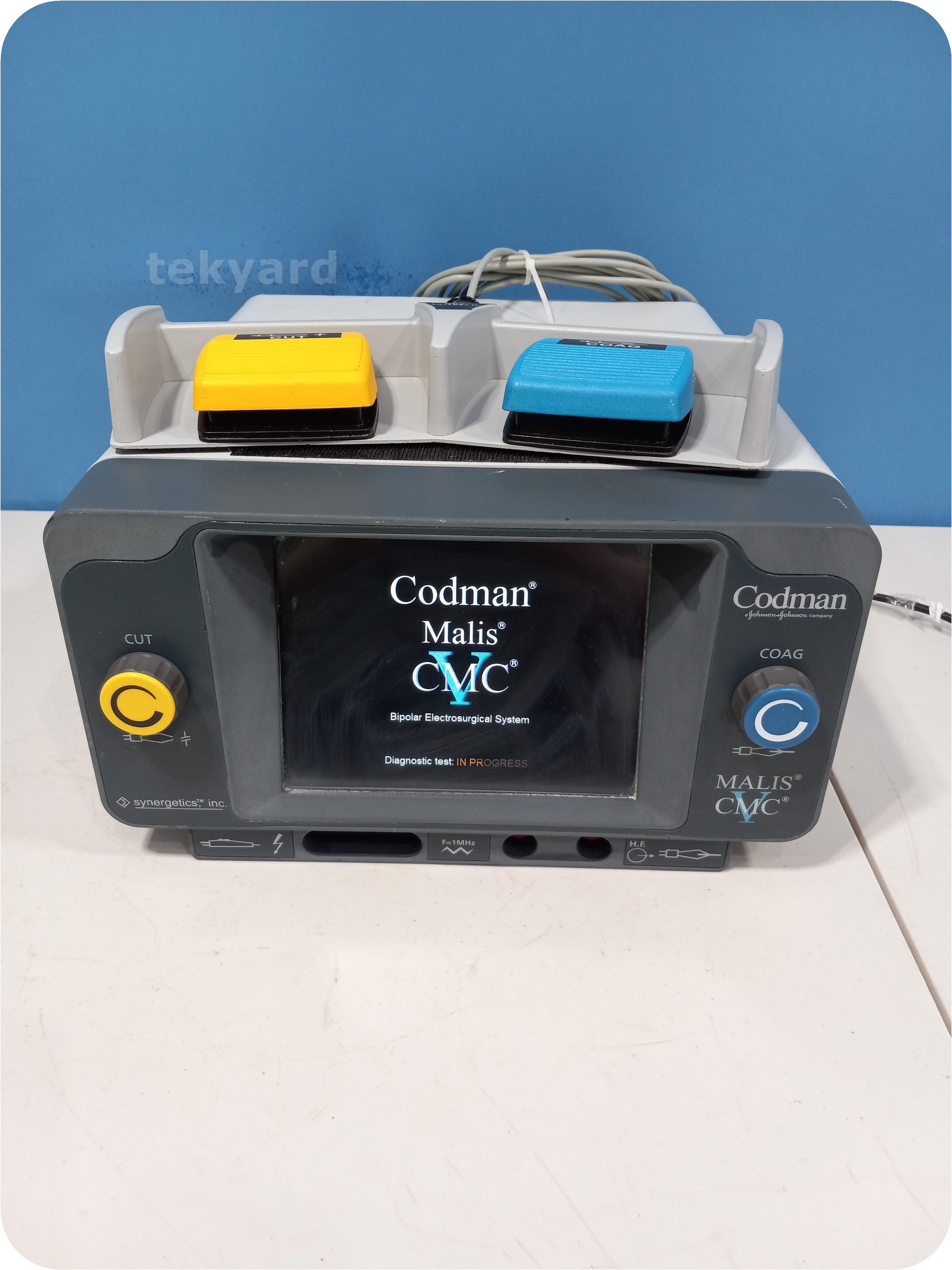 tekyard, LLC. - 295527-Codman Malis CMC V Bipolar Electrosurgical System