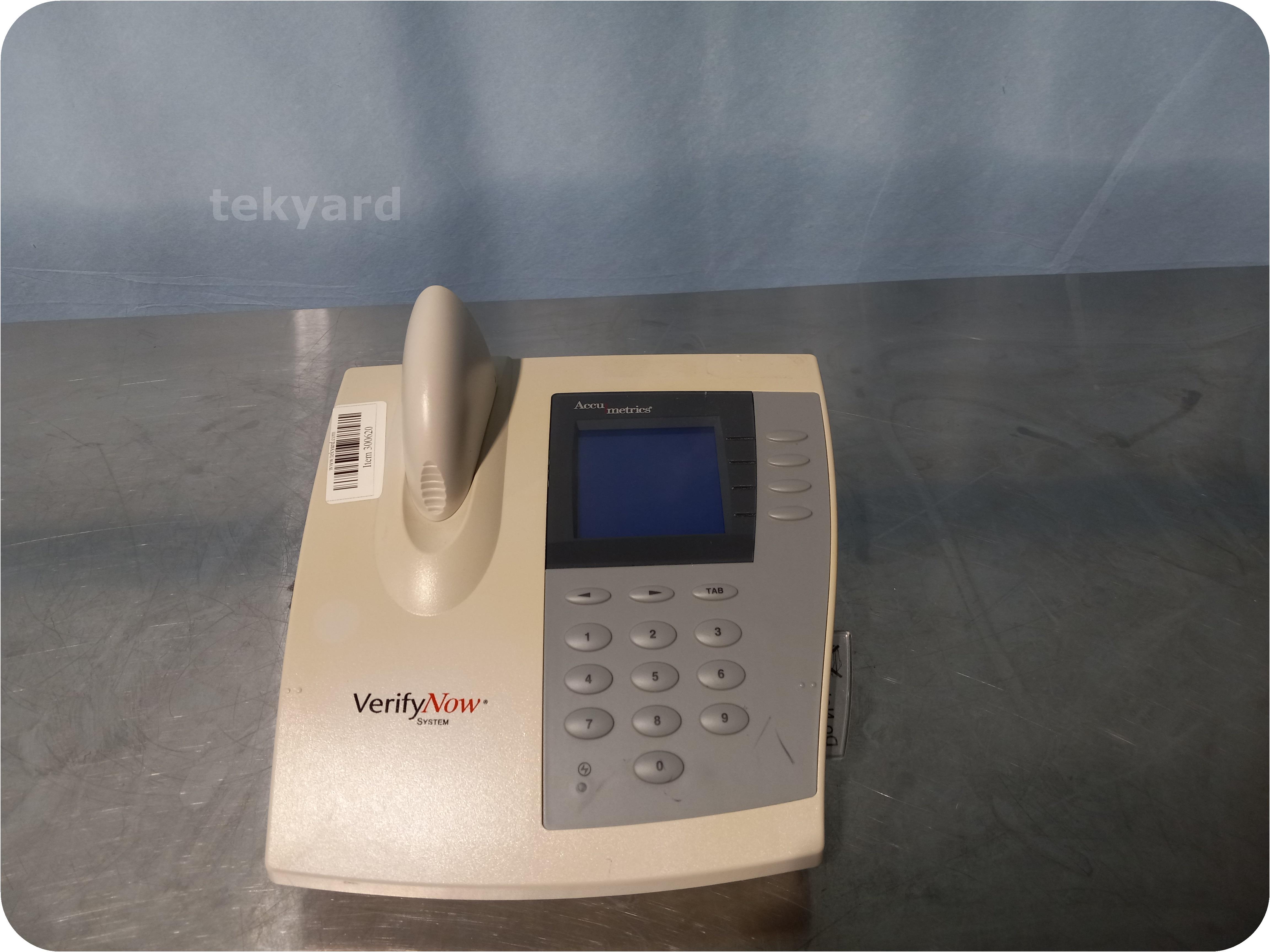 tekyard, LLC. - 300620-Accu Metrics 86001 VerifyNow System Rapid ...
