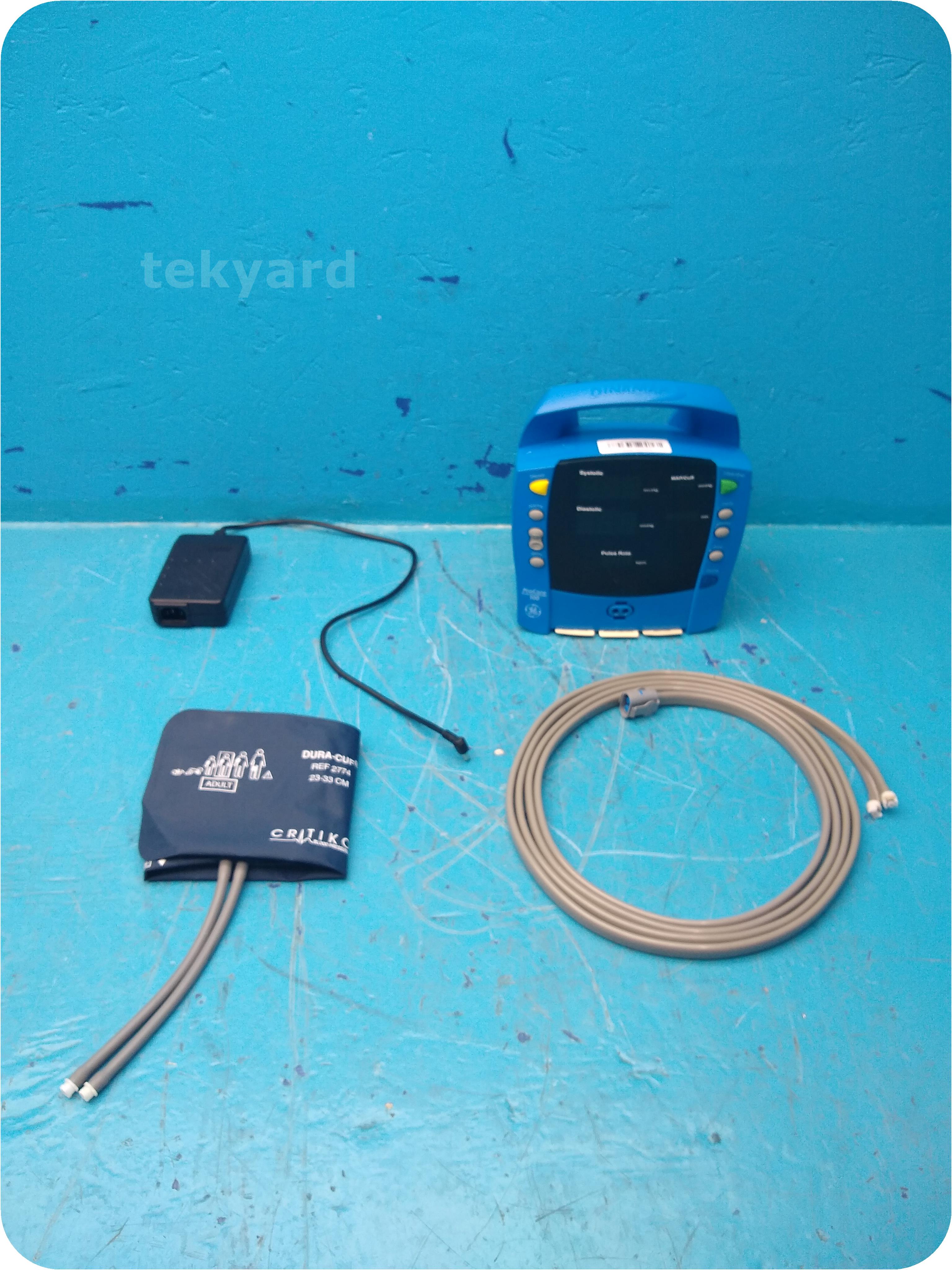 tekyard, LLC. - 303059-GE Dinamap Procare 100 Patient Vital Signs Monitor