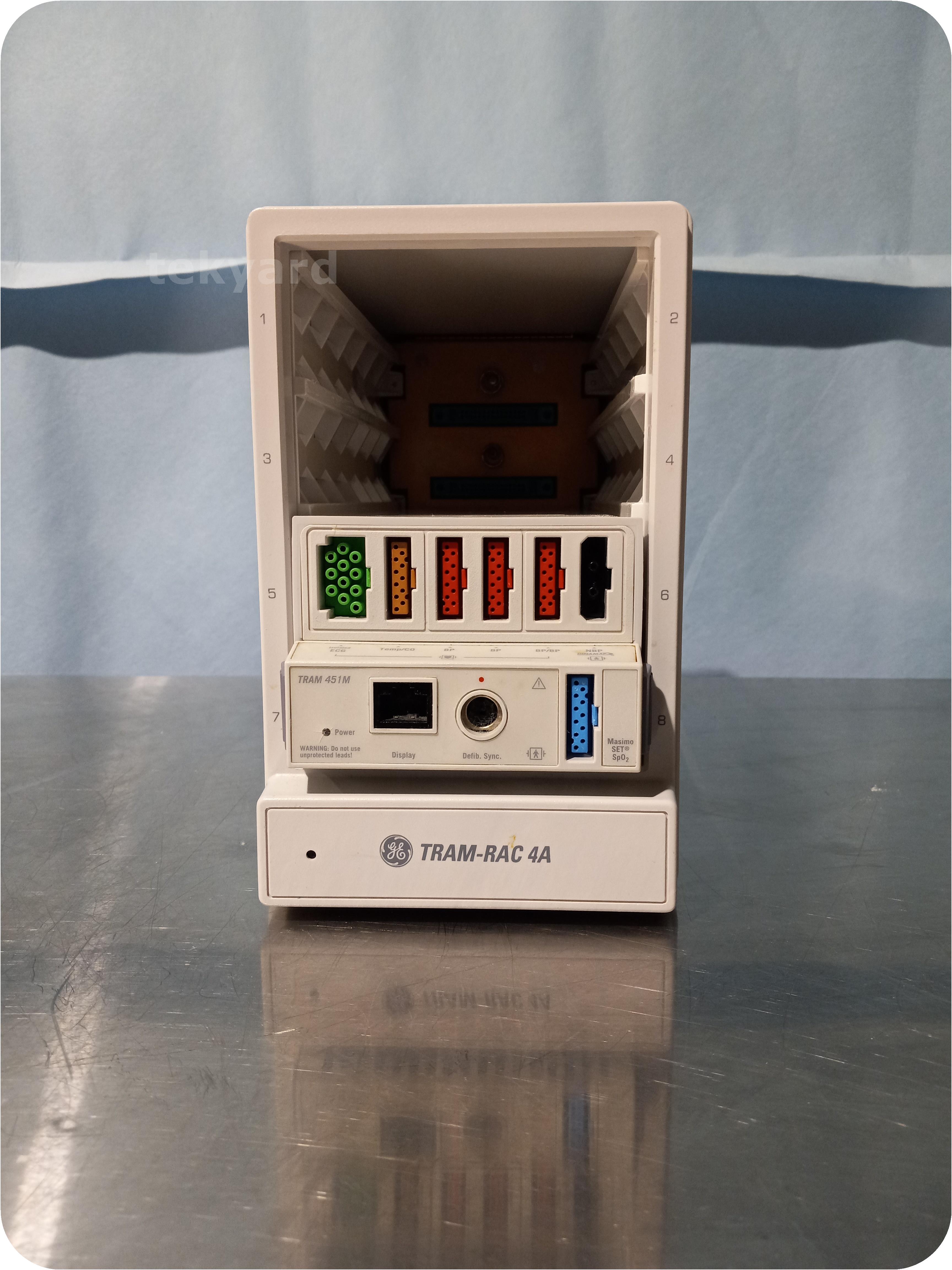 tekyard, LLC. - 303672-GE Medical Systems Tram-RAC 4A Module Rack
