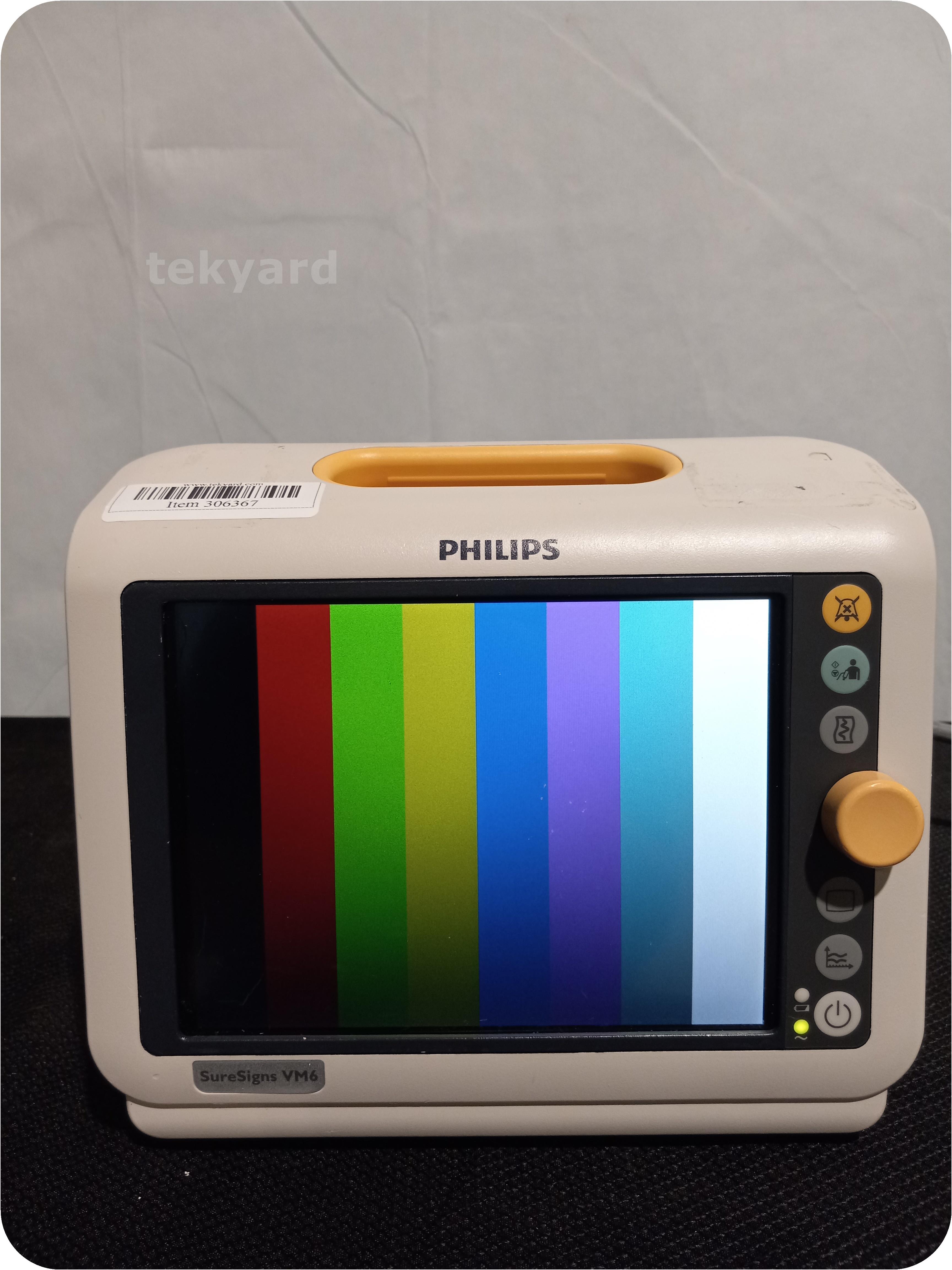tekyard, LLC. - 306367-Philips SureSigns VM6 883065 Patient Monitor
