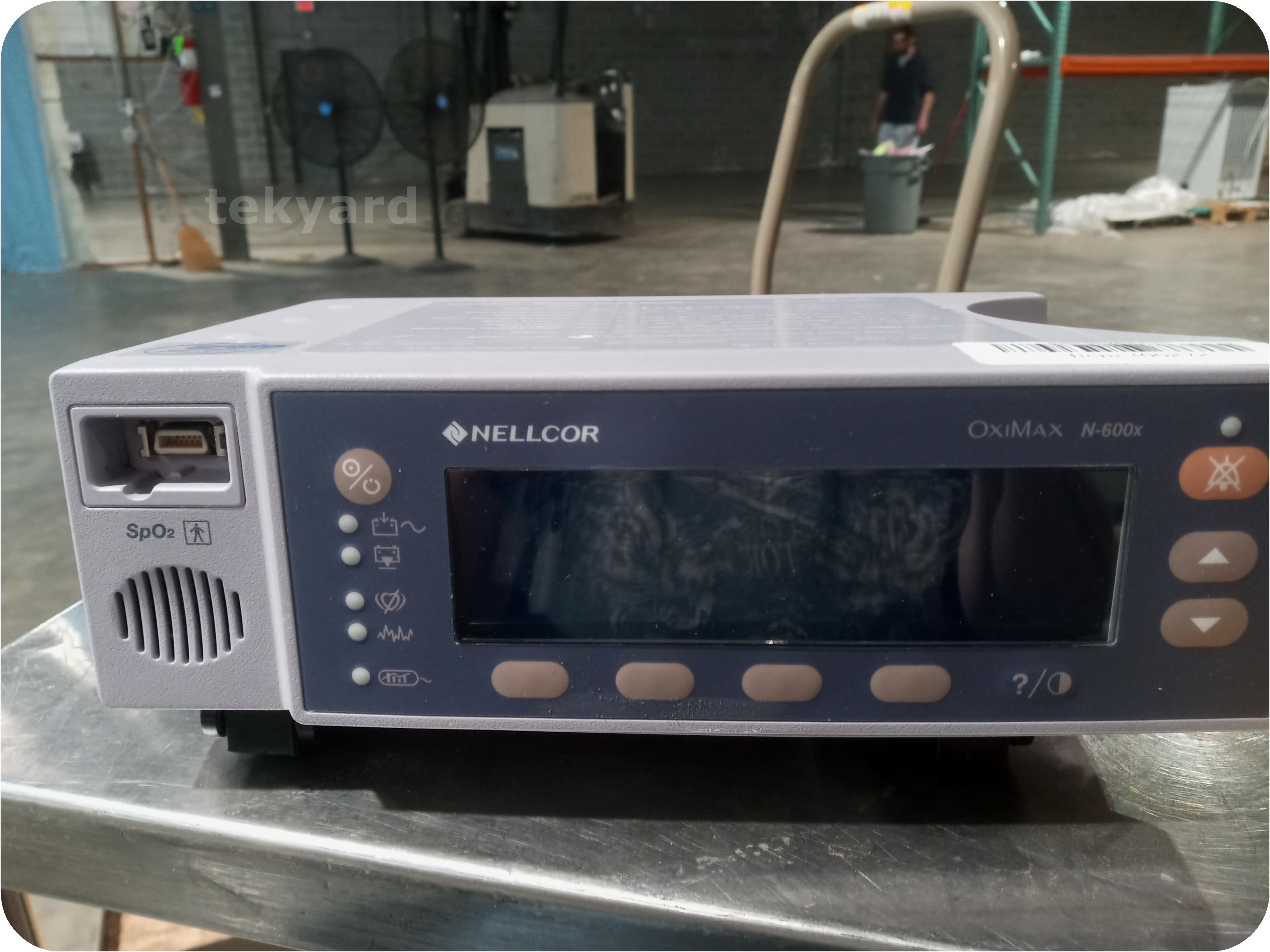 tekyard, LLC. - 312289-Nellcor Oximax N-600X Pulse Oximeter