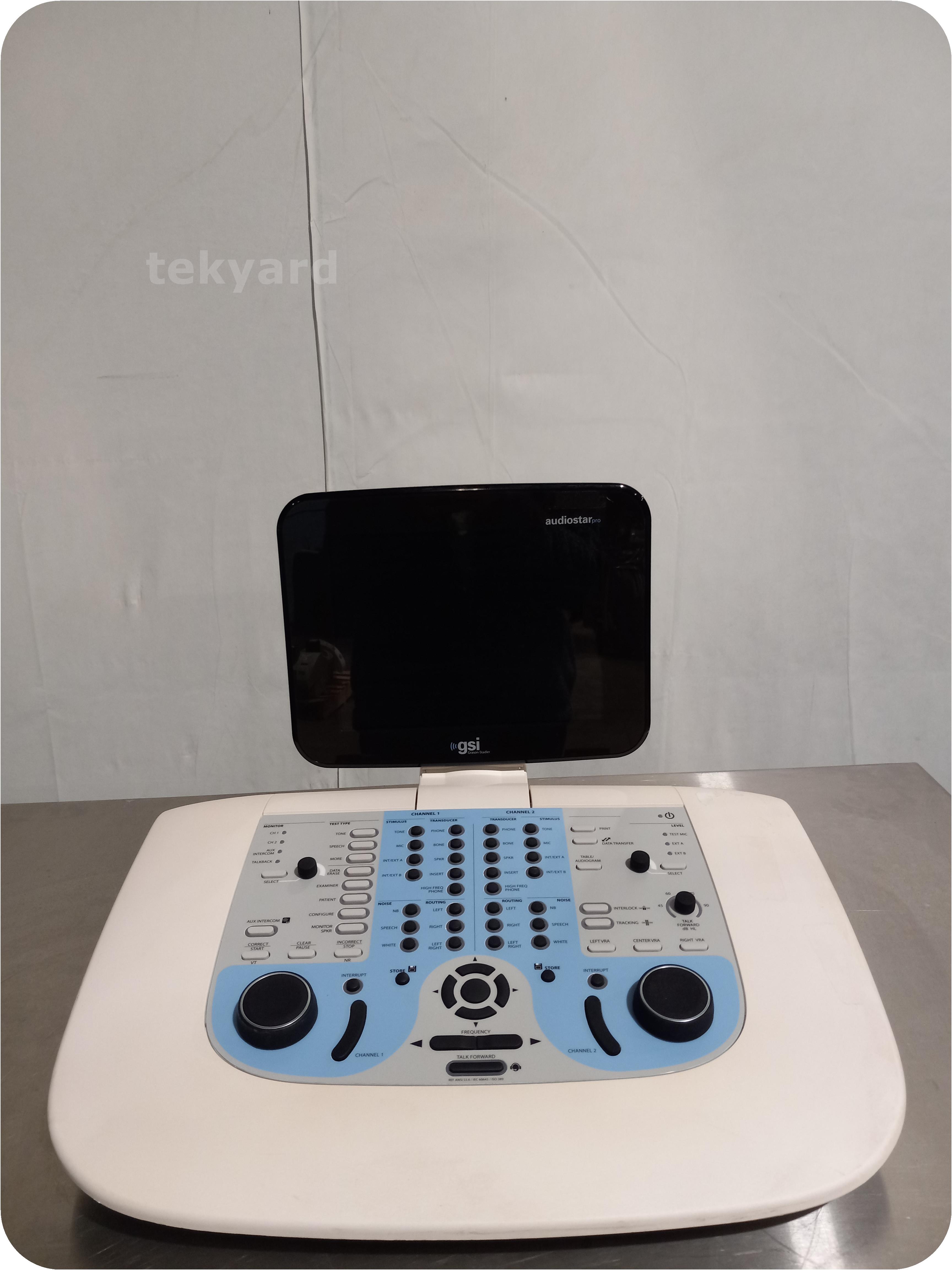 tekyard, LLC. - 310526-Grason-Stadler Inc. Audiostar Pro 8513041 Audiometer