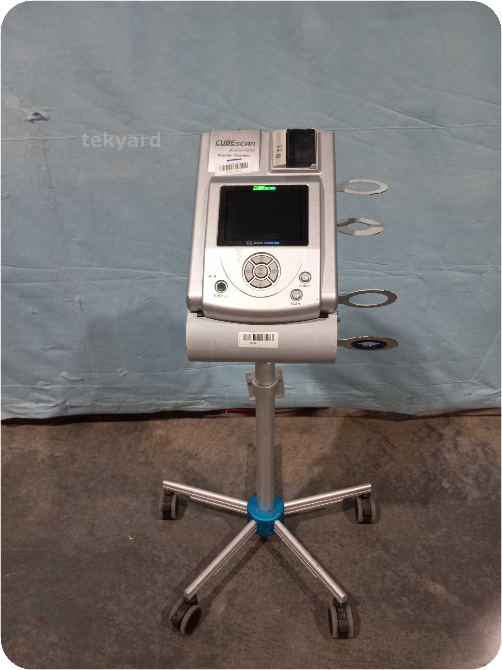 tekyard, LLC. - 311615-Cubescan BioCon-500 Portable Bladder Scanner