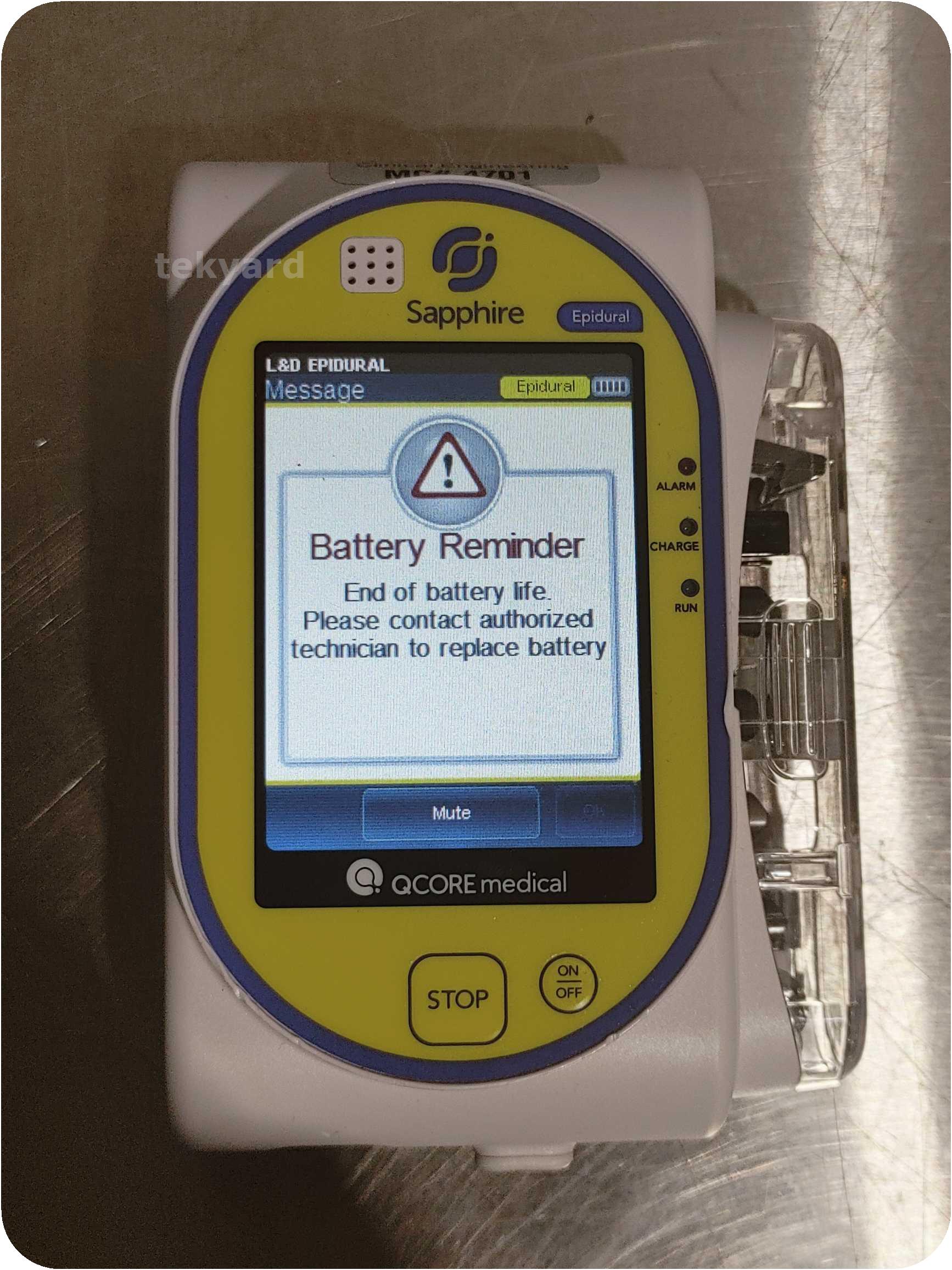 tekyard, LLC. - 311706-QCORE Medica 15032-000-0027 Sapphire Epidural ...