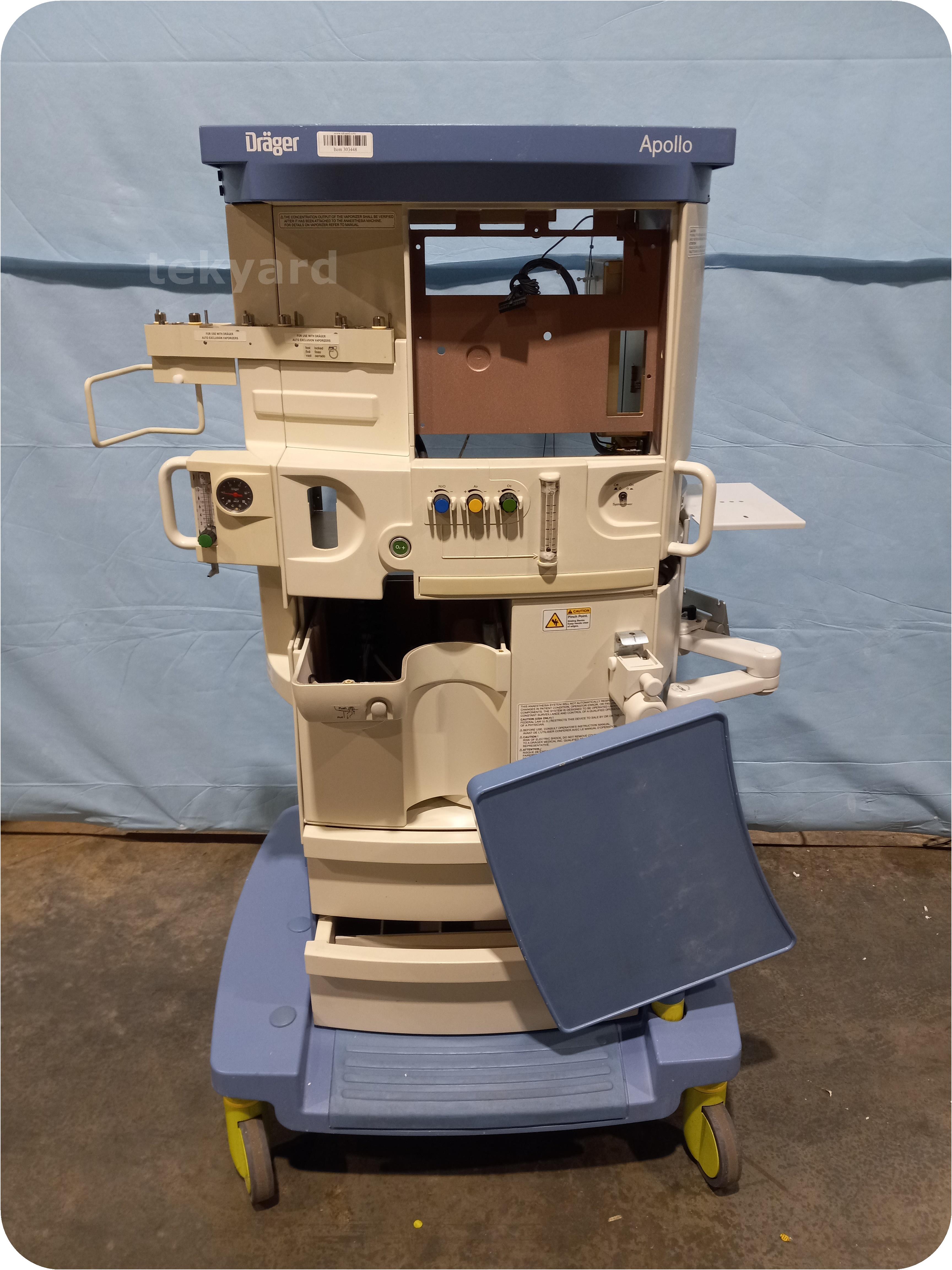 tekyard, LLC. - 315696-Drager Apollo Anesthesia Machine