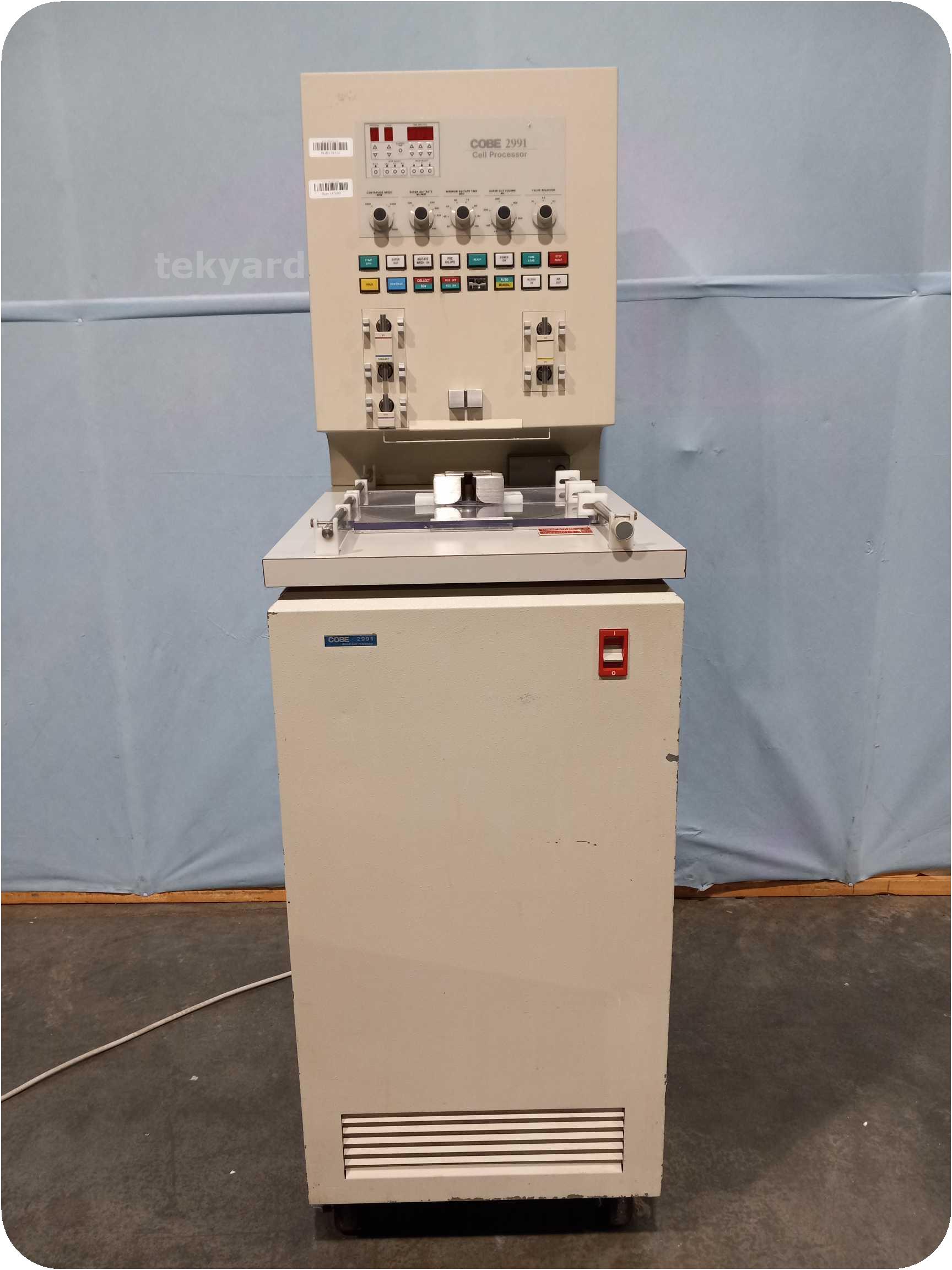 tekyard, LLC. - 317690-Cobe 2991 Blood Cell Processor