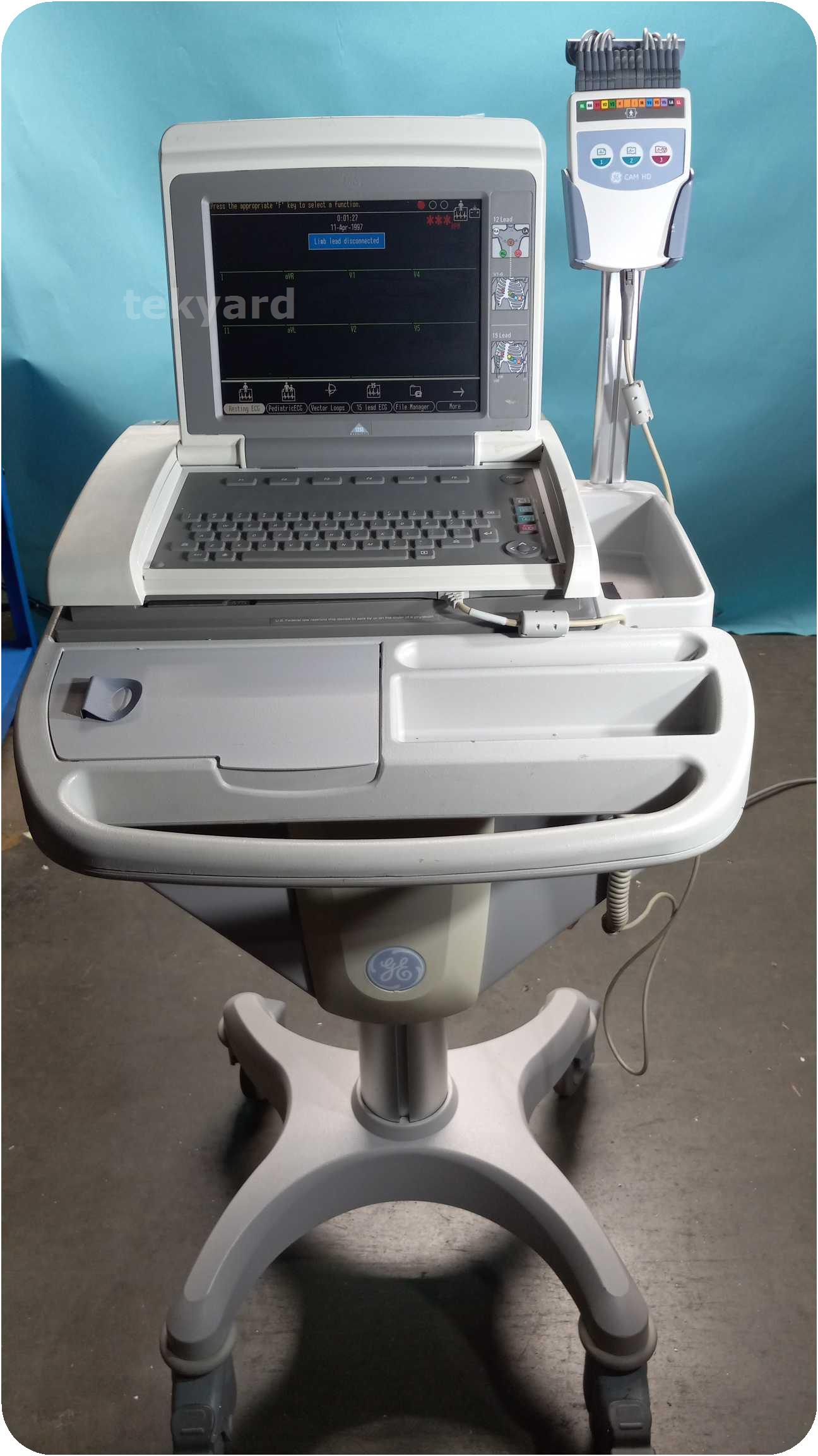 tekyard, LLC. - 319206-GE Marquette Mac 5000 Resting EKG/ECG System