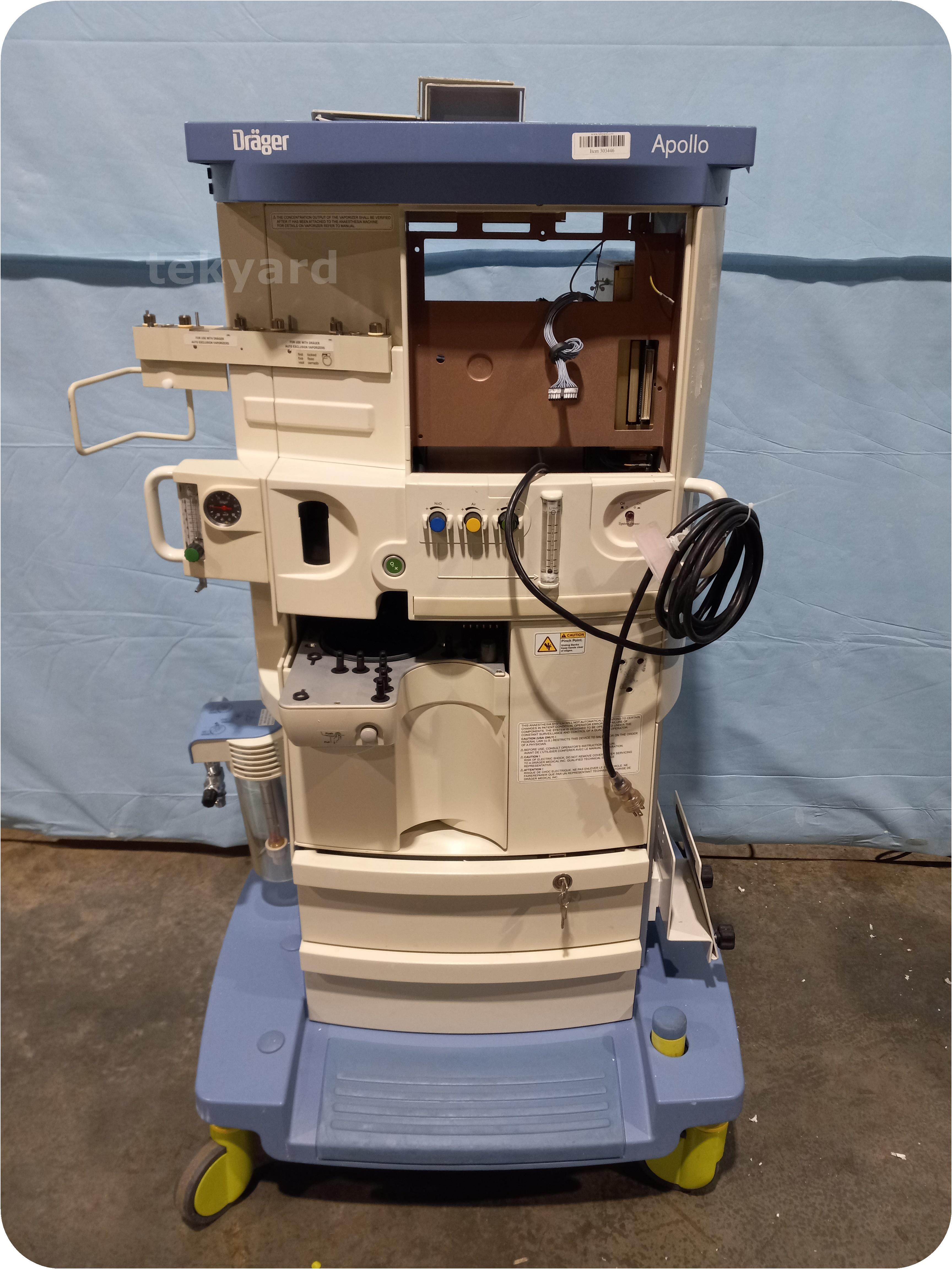 tekyard, LLC. - 320268-Drager Apollo Anesthesia Machine