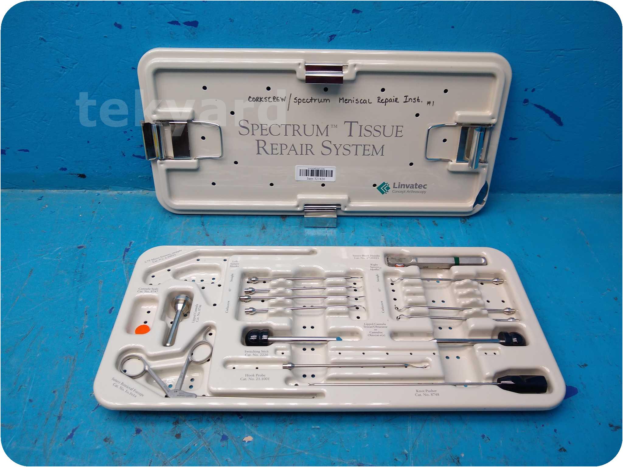 tekyard, LLC. - 321820-Linvatec Spectrum Tissue Repair System