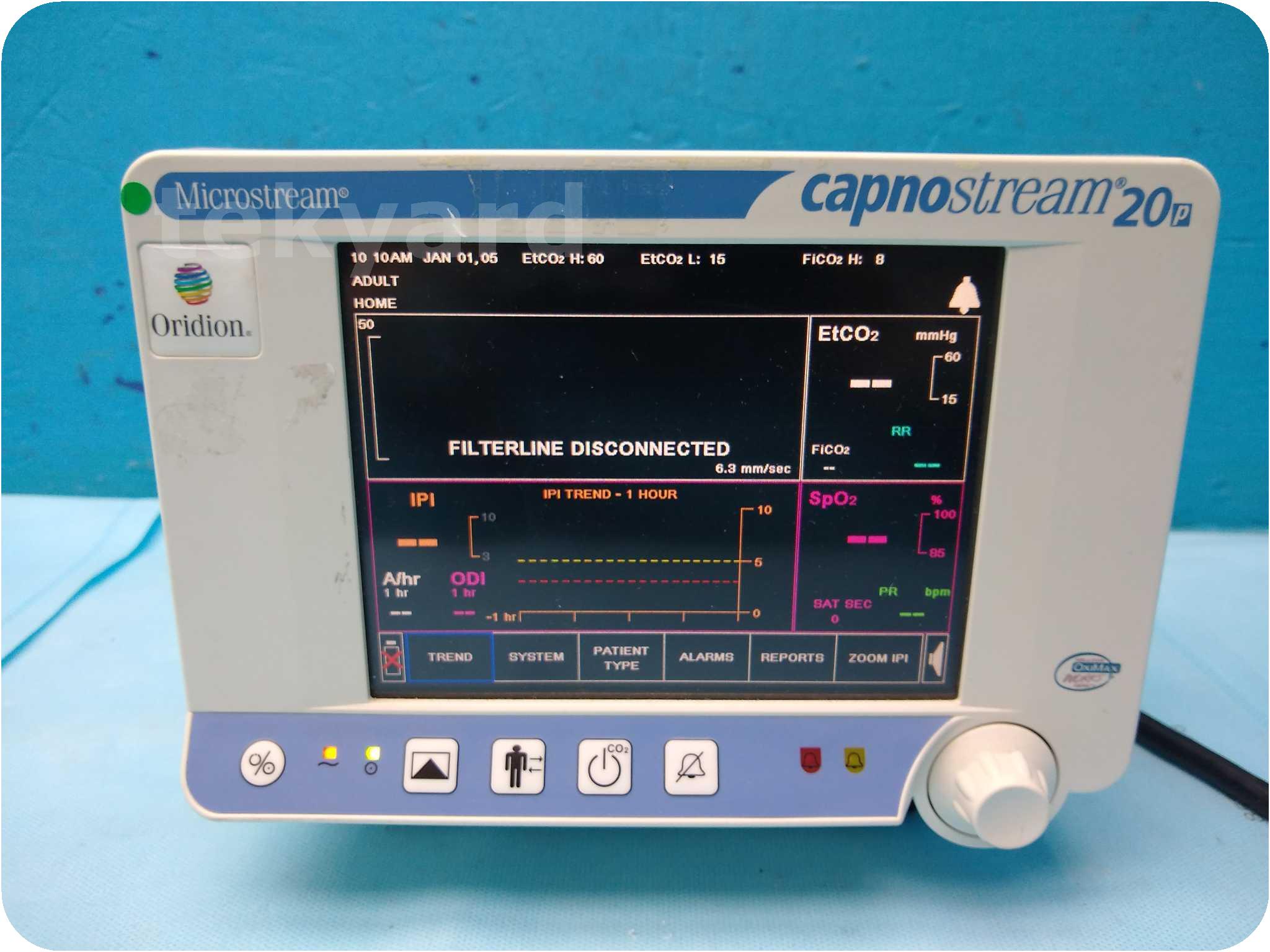 tekyard, LLC. - 321856-Oridion Microstream Capnostream 20P C02 SP02 ...