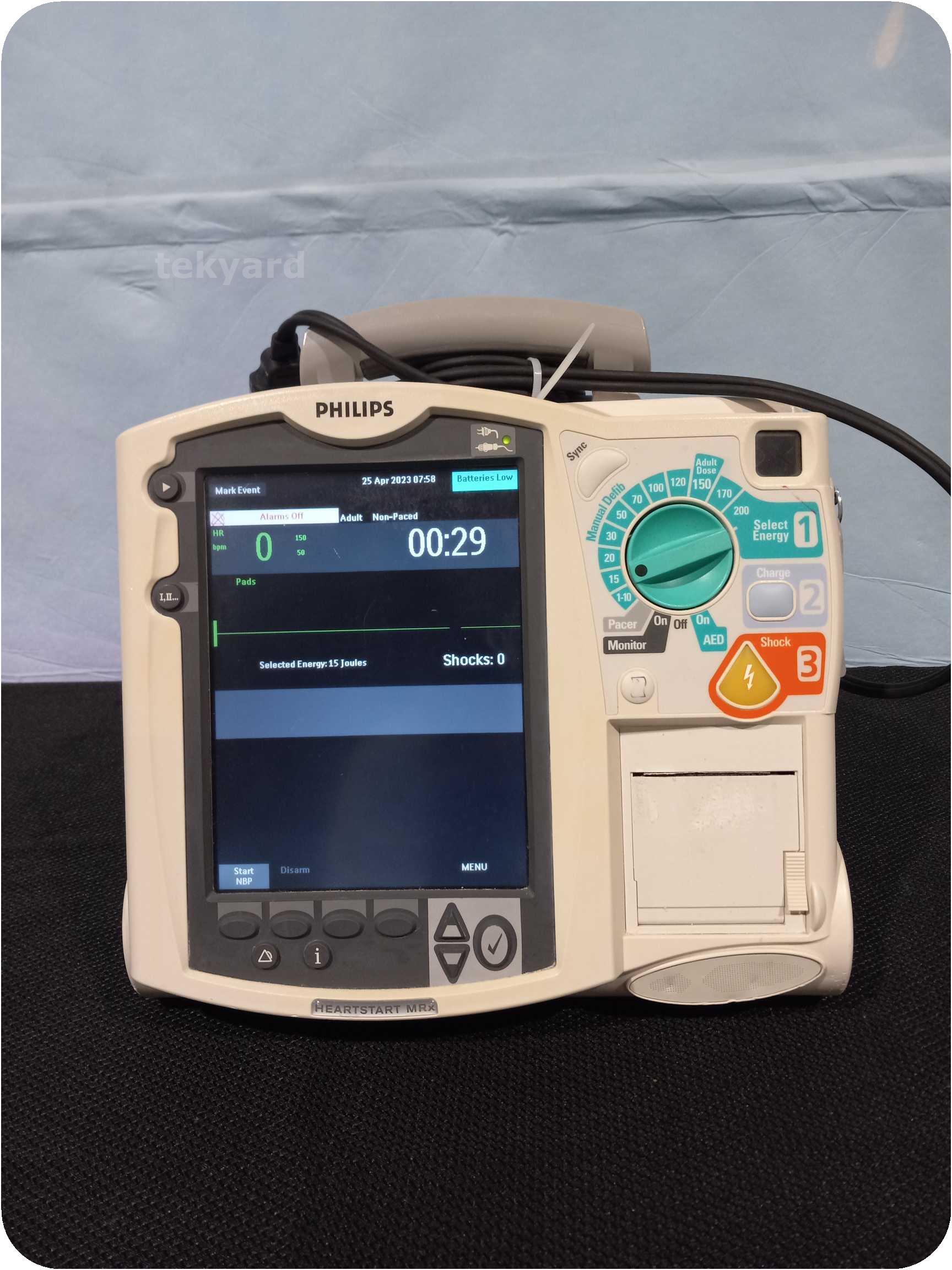 tekyard, LLC. - 324202-Philips M3535A HeartStart MRX Defibrillator Monitor