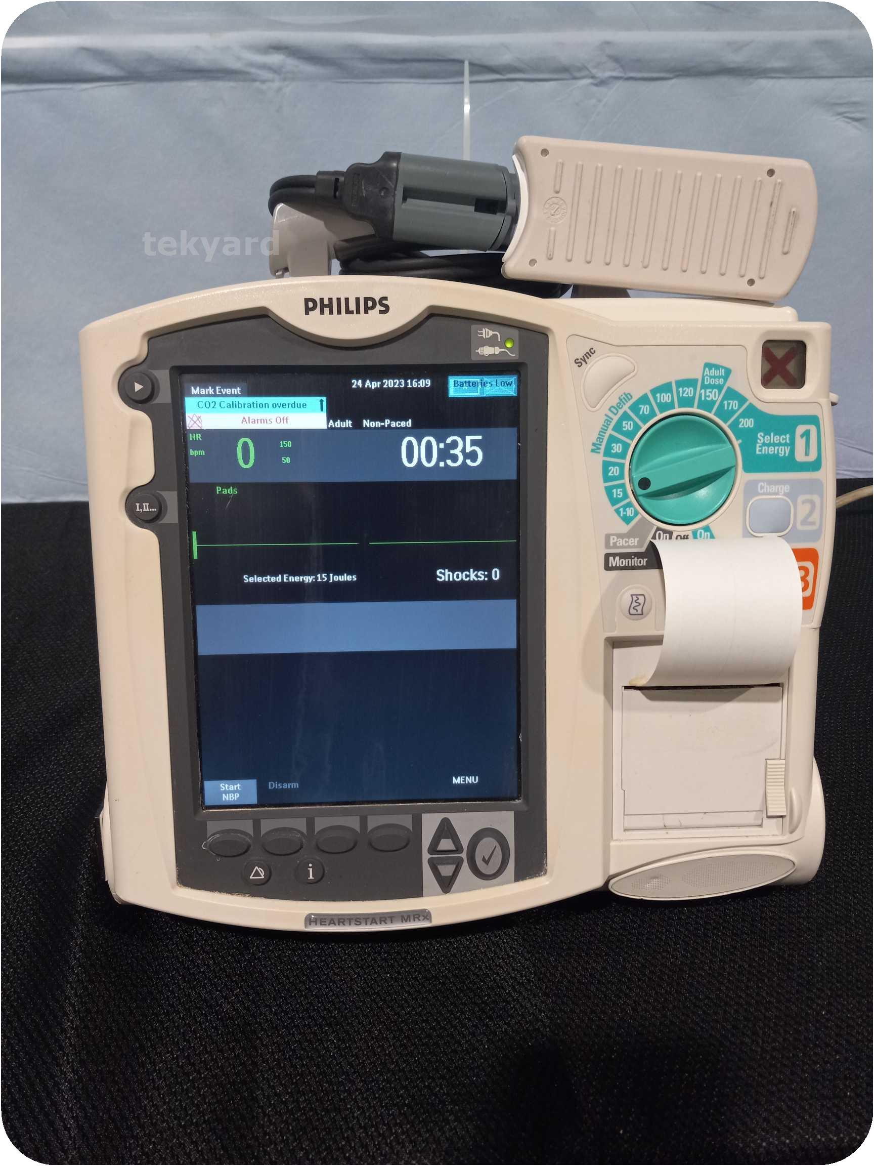 tekyard, LLC. - 326421-Philips M3535A HeartStart MRX Defibrillator Monitor