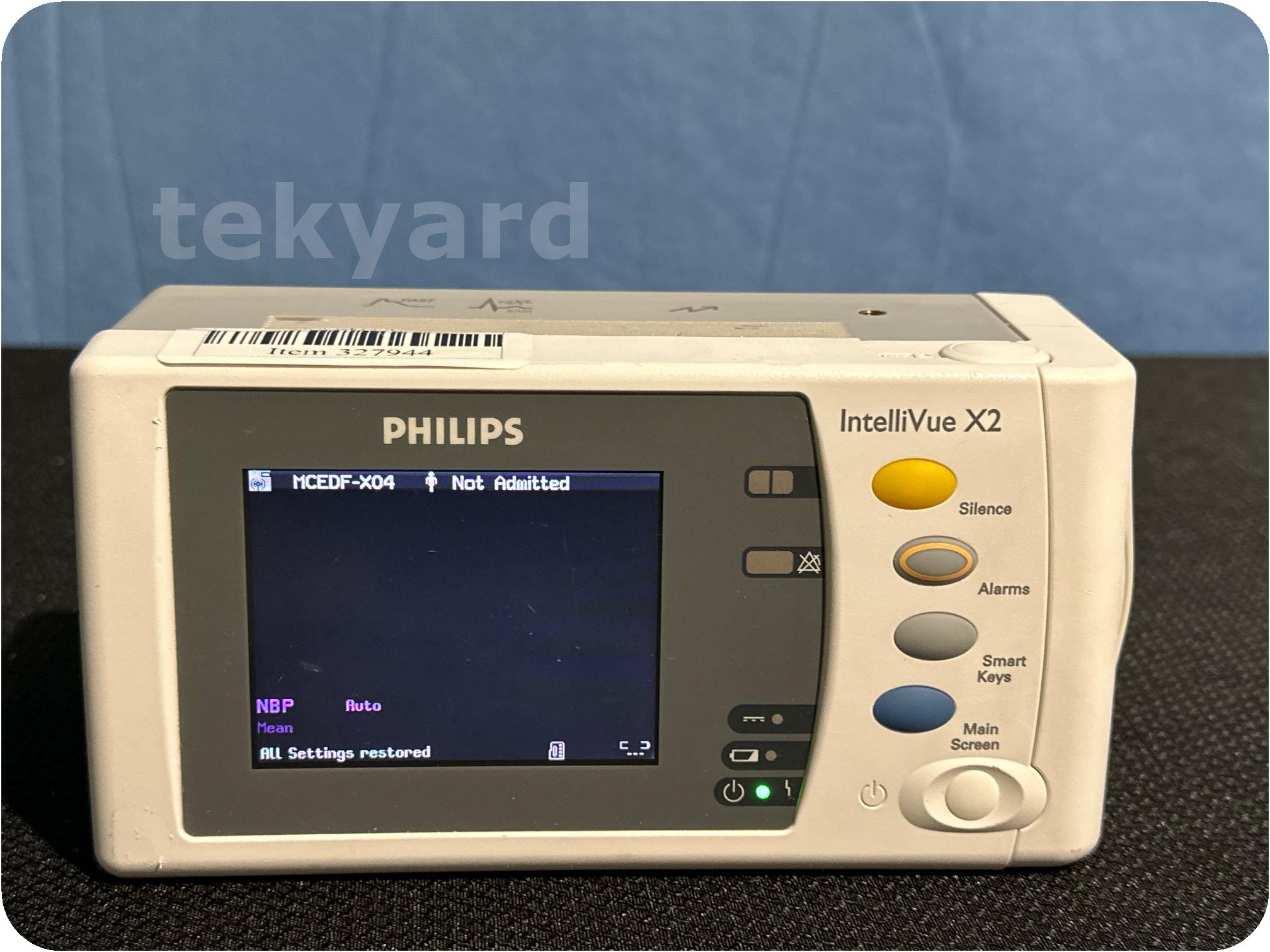 tekyard, LLC. - 327944-Philips IntelliVue X2 M3002A Vital Signs Patient ...