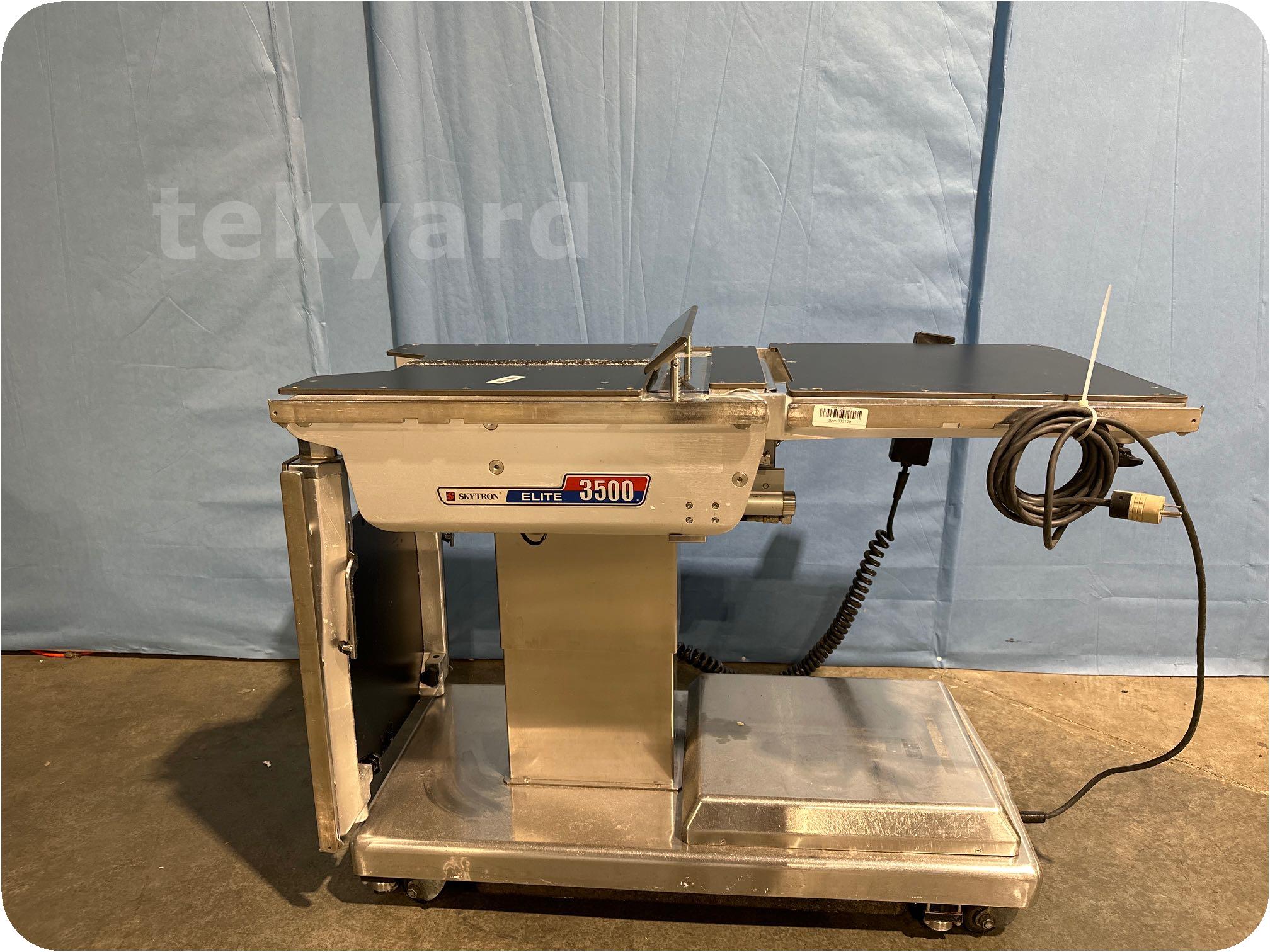 tekyard, LLC. - 332120-Skytron Elite 3500 O/R table