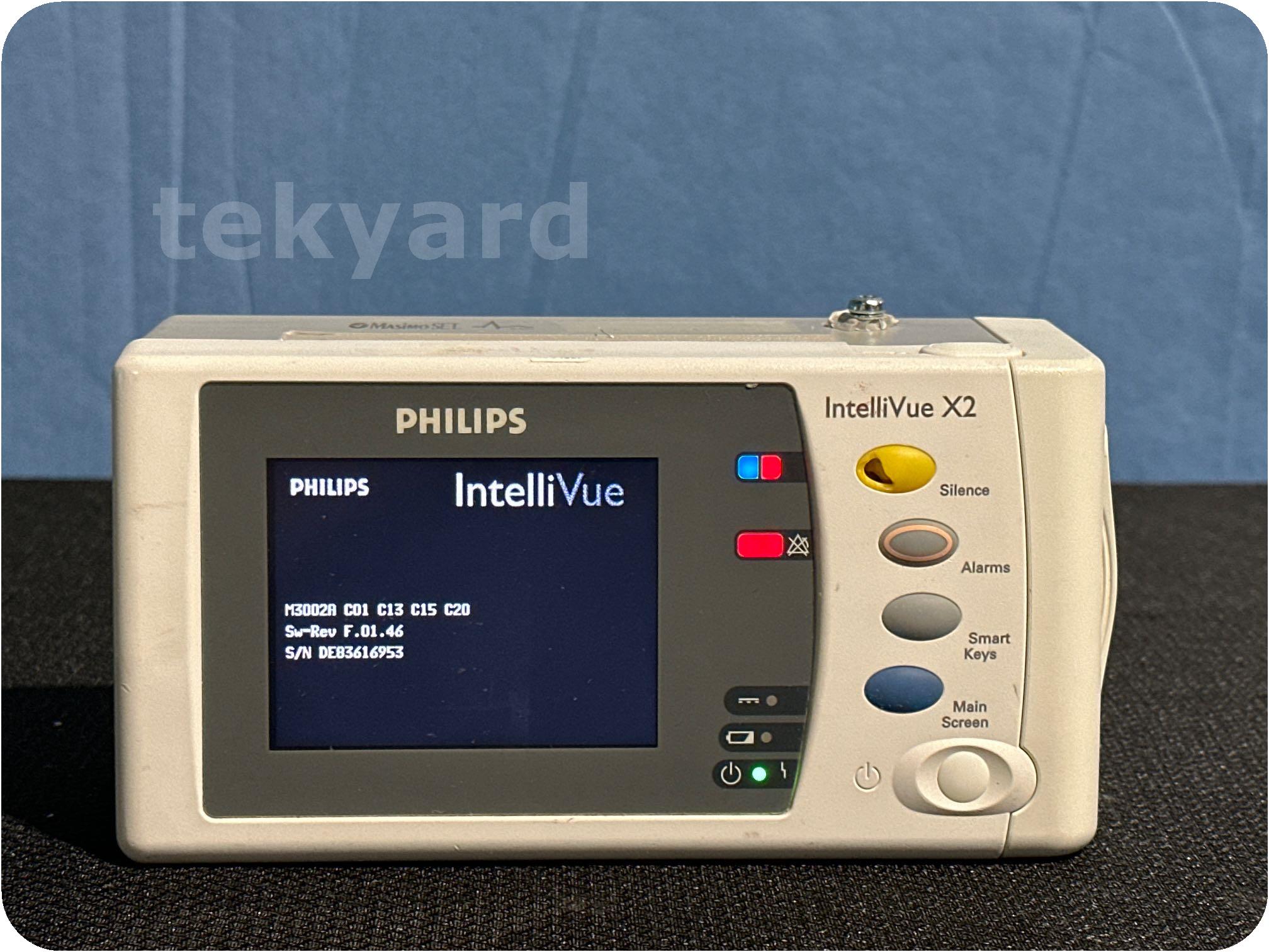 tekyard, LLC. - 337677-Philips IntelliVue X2 M3002A 865039 Patient Monitor